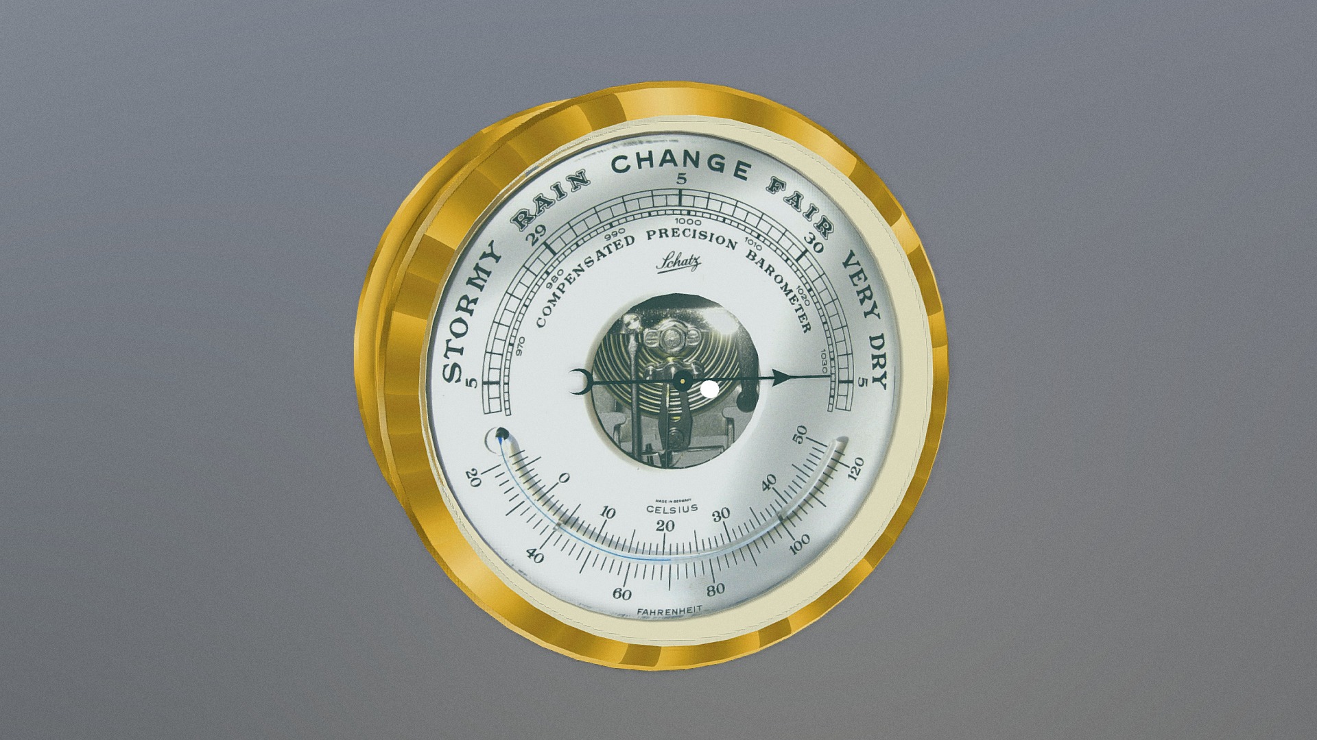 Barometer - 3D model by Vladimir Voronov (@wwwvovovo) [b77c3e9] - Sketchfab