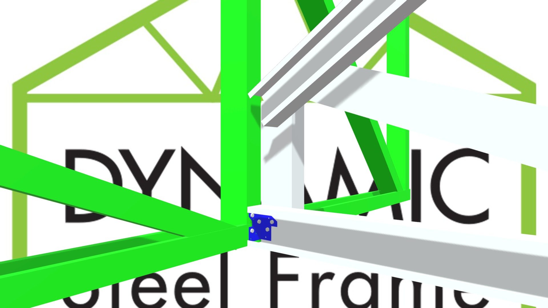 B2B to girder - 3D model by Dynamic Steel Frame (@DynamicSteelFrame ...