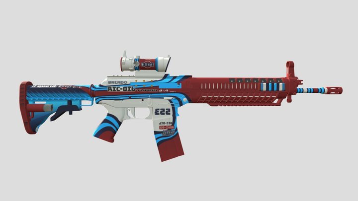Sg553 3D models - Sketchfab