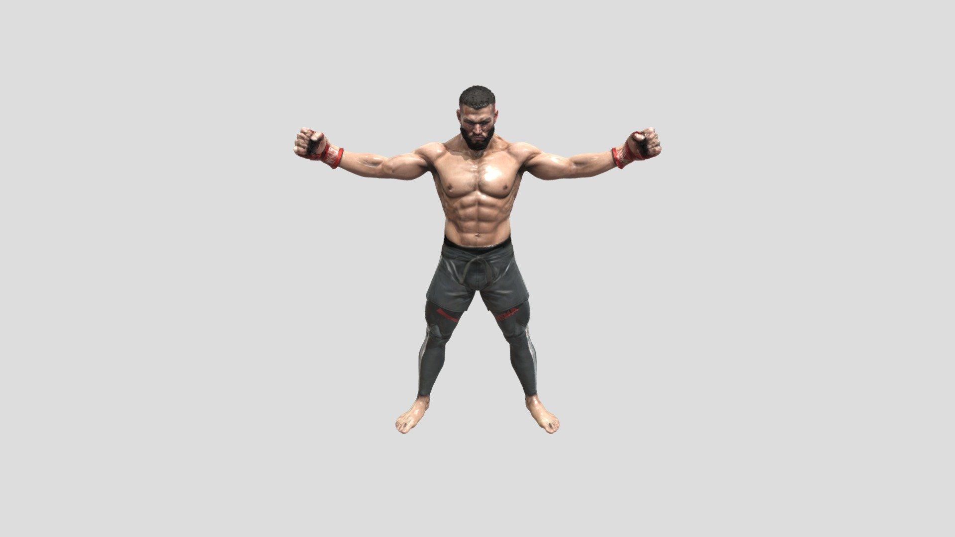 MMA fighter - 3D model by vladislavkolesnikov75 [b77e09b] - Sketchfab