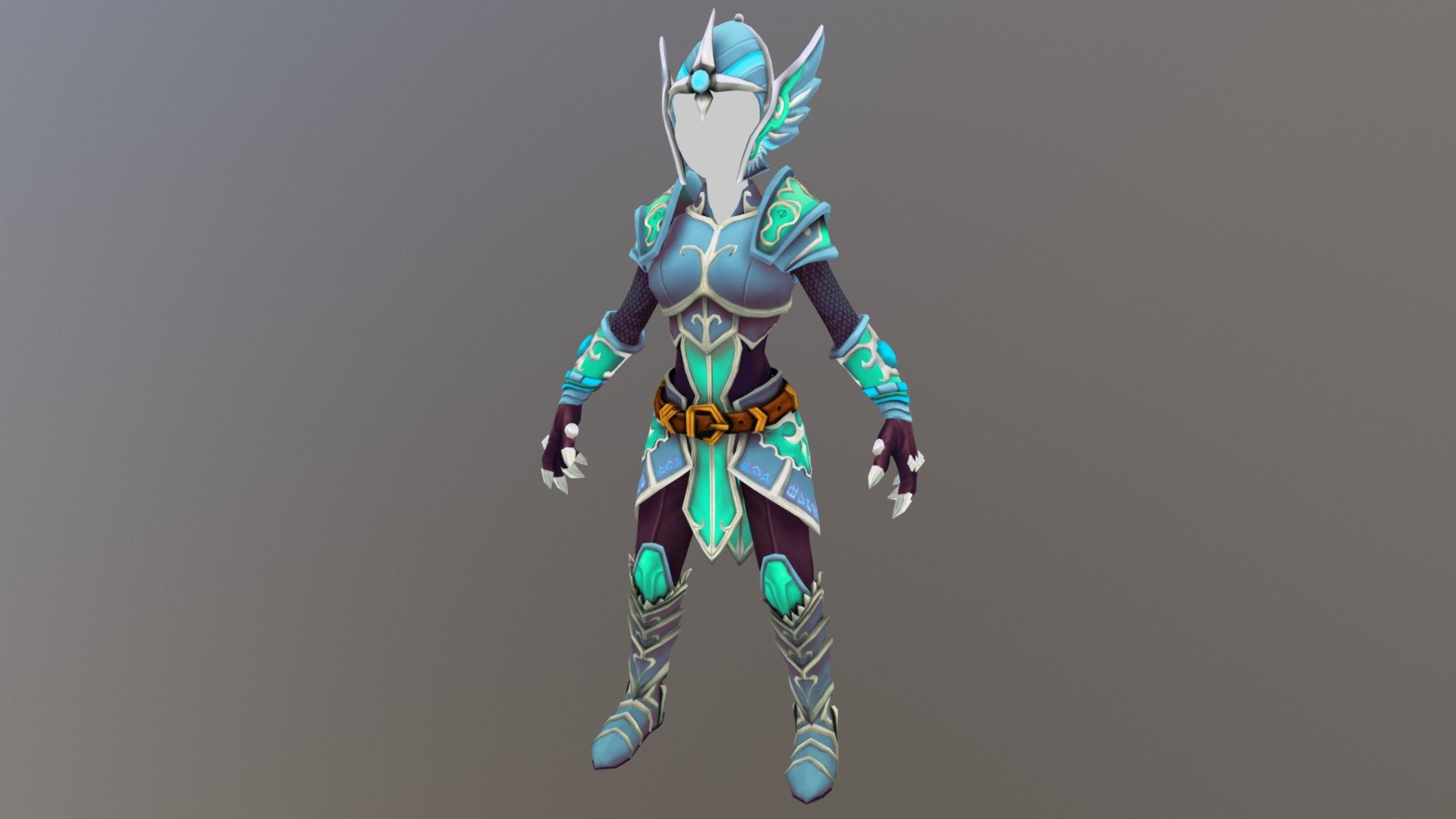 Elf Armor Ranger - 3D model by Rudenko_Mykyta (@Rudenko_NIkita ...