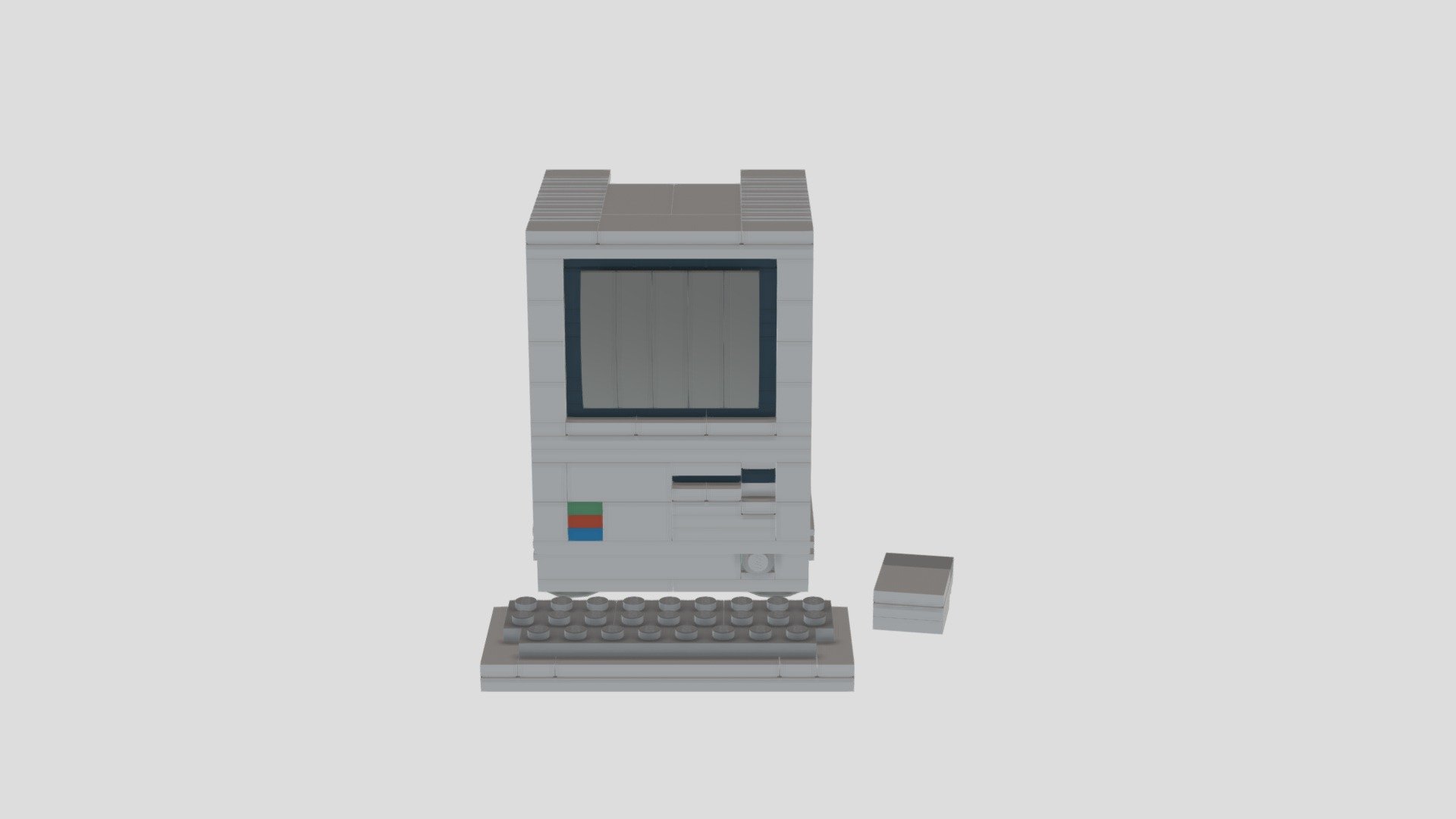 apple_macintosh_1984 - 3D model by johnnycastrup [b780153] - Sketchfab