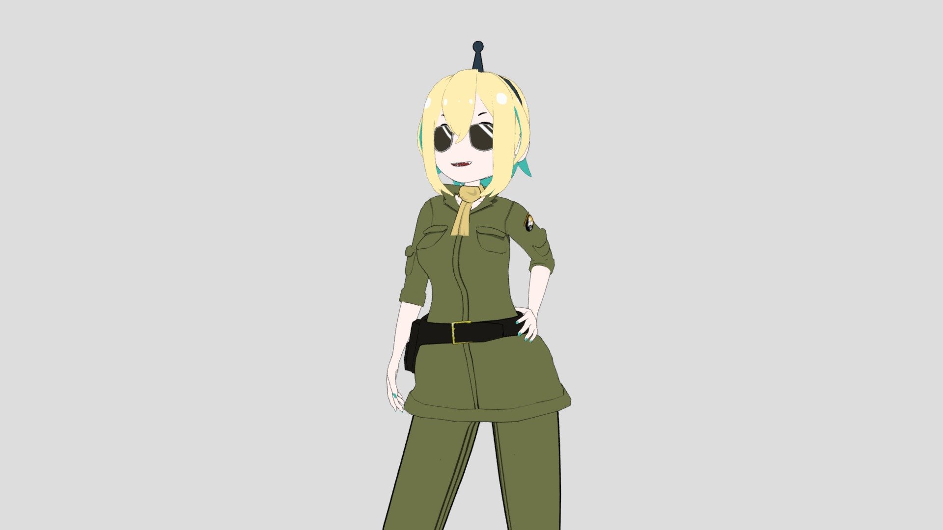 Pikamee Kazuhira - 3D model by Ligthy [b7802c4] - Sketchfab