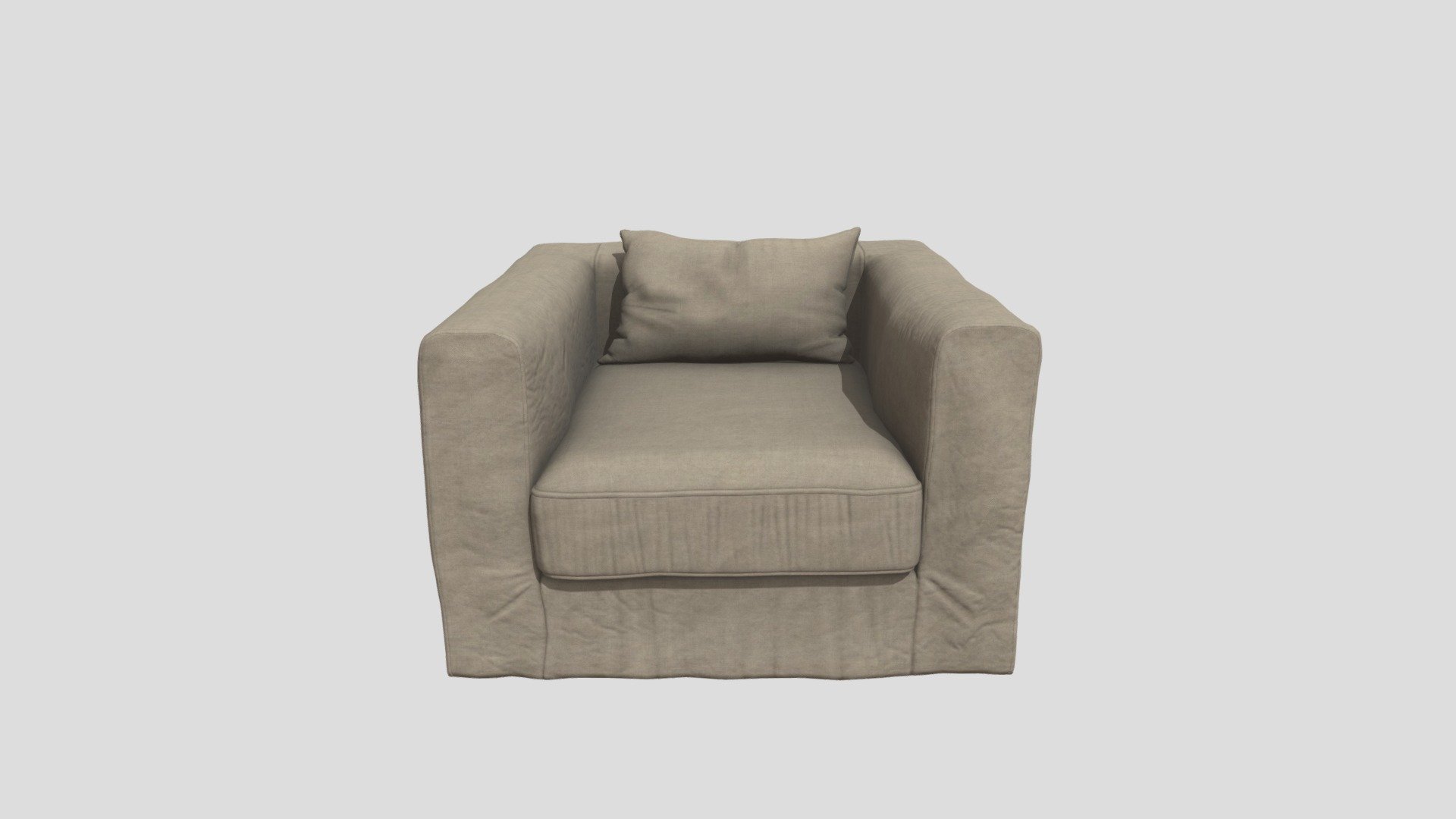 butaca 110 natural - 3D model by reworldtechnologies [b78205d] - Sketchfab