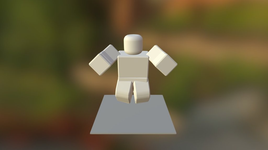 Ghost Blocky Walk R2 - 3D model by EyE6SoLoMoN [b7826a1] - Sketchfab