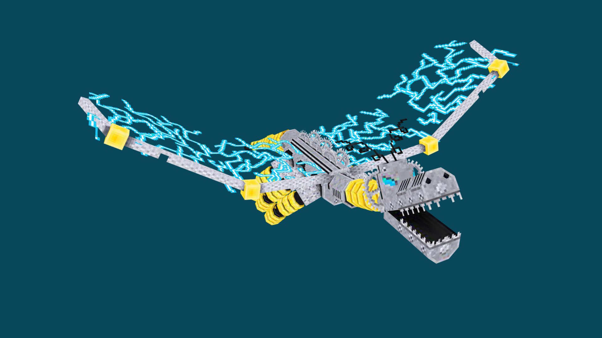 Mecha dragon - 3D model by BeBlock (@beblockstudio) [b784229] - Sketchfab