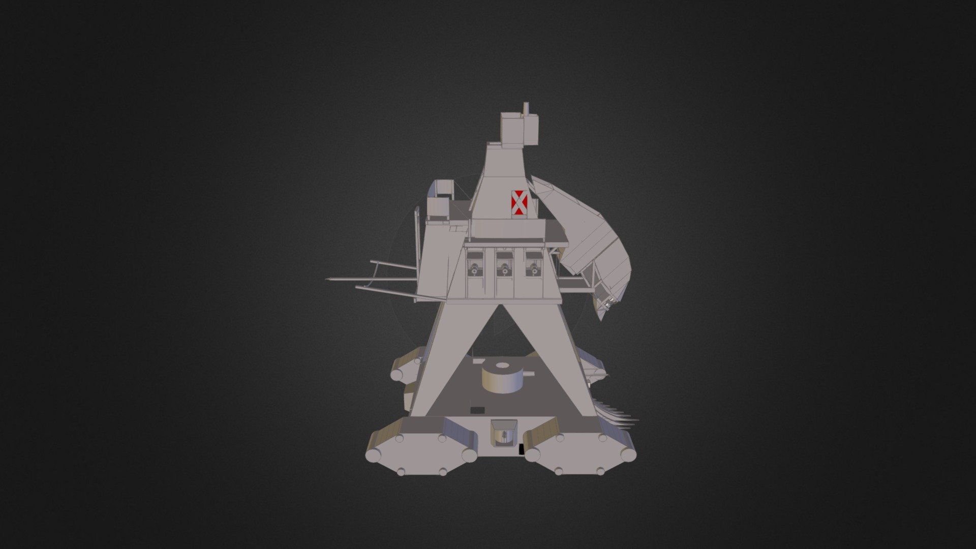 The Alien Siege Machine - 3D model by chiefdanfox [b784253] - Sketchfab