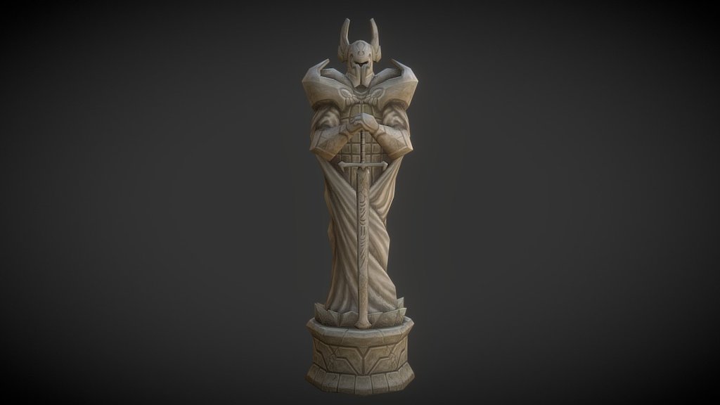 Statue Of Gods - 3D model by domoding [b78496d] - Sketchfab