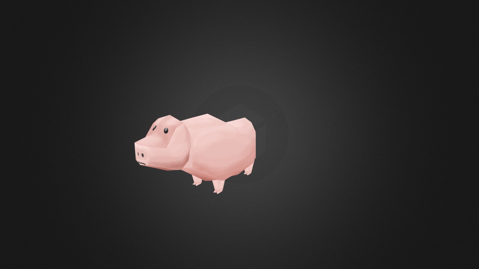 Farmscape Pig - 3D model by Michael Lameta (@hungrypixeldesigns ...