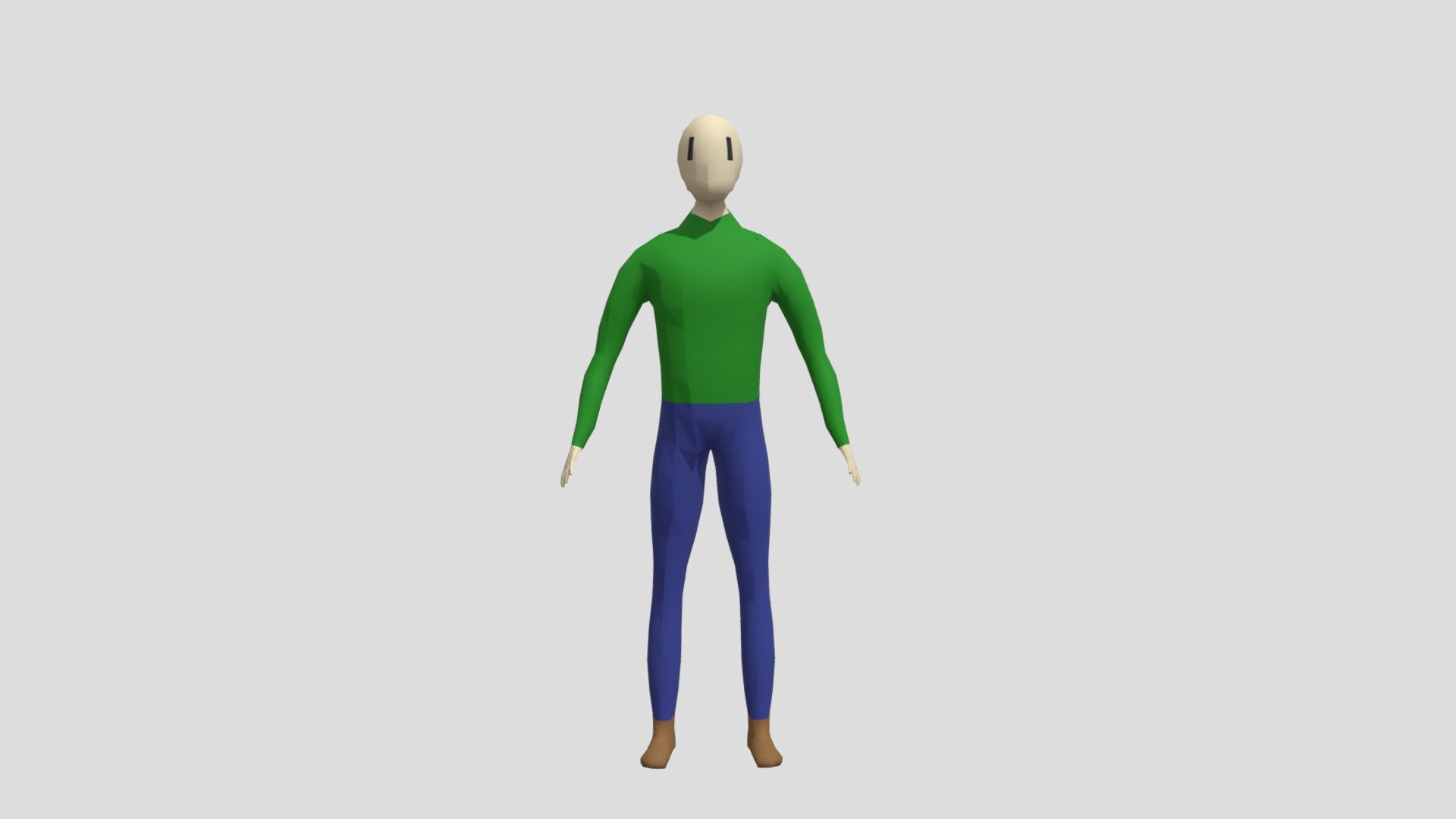 Low Poly Human Charater - 3D model by julioaraujo0300 [b7874bf] - Sketchfab