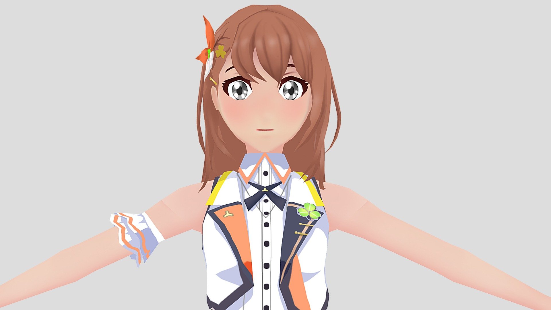 Minori Hanasato 3d Model By Hoang Duy Vu [b789437] Sketchfab