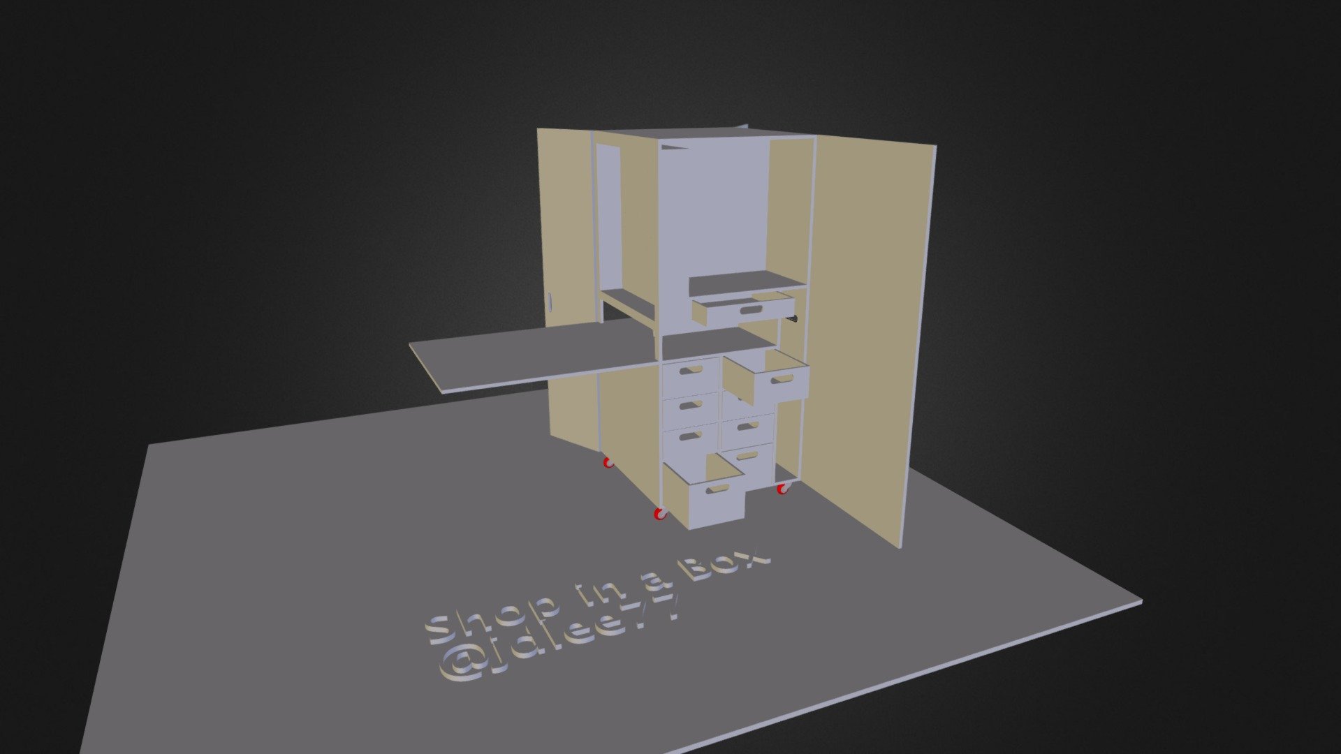 Shop in a box - 3D model by Jon Lee (@jdlee77) [b78a9ca] - Sketchfab