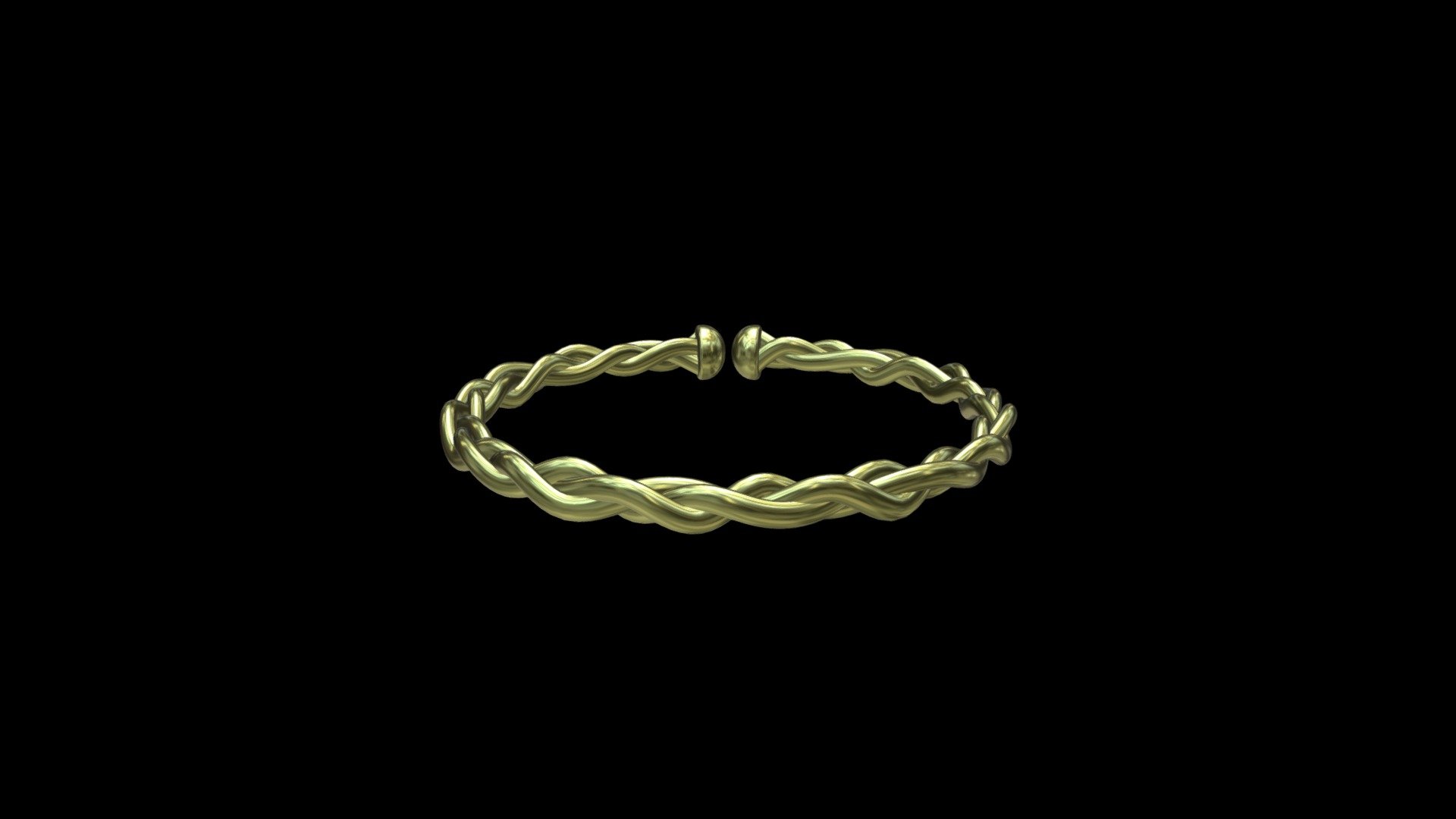 Solid Braided Bangle 3D print model - 3D model by Pista.Ur [b78b05b ...