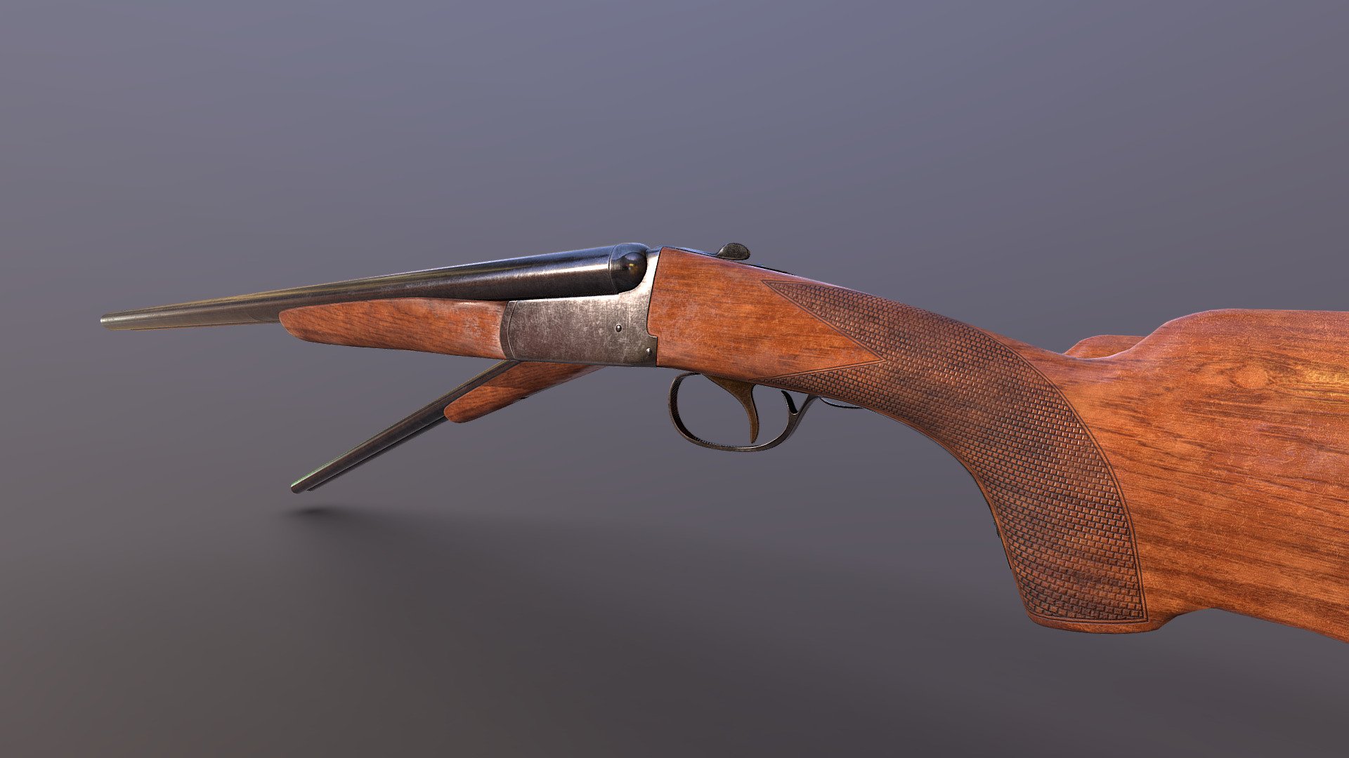 Shotgun - 3D model by TemporaryStrike [b78baf0] - Sketchfab