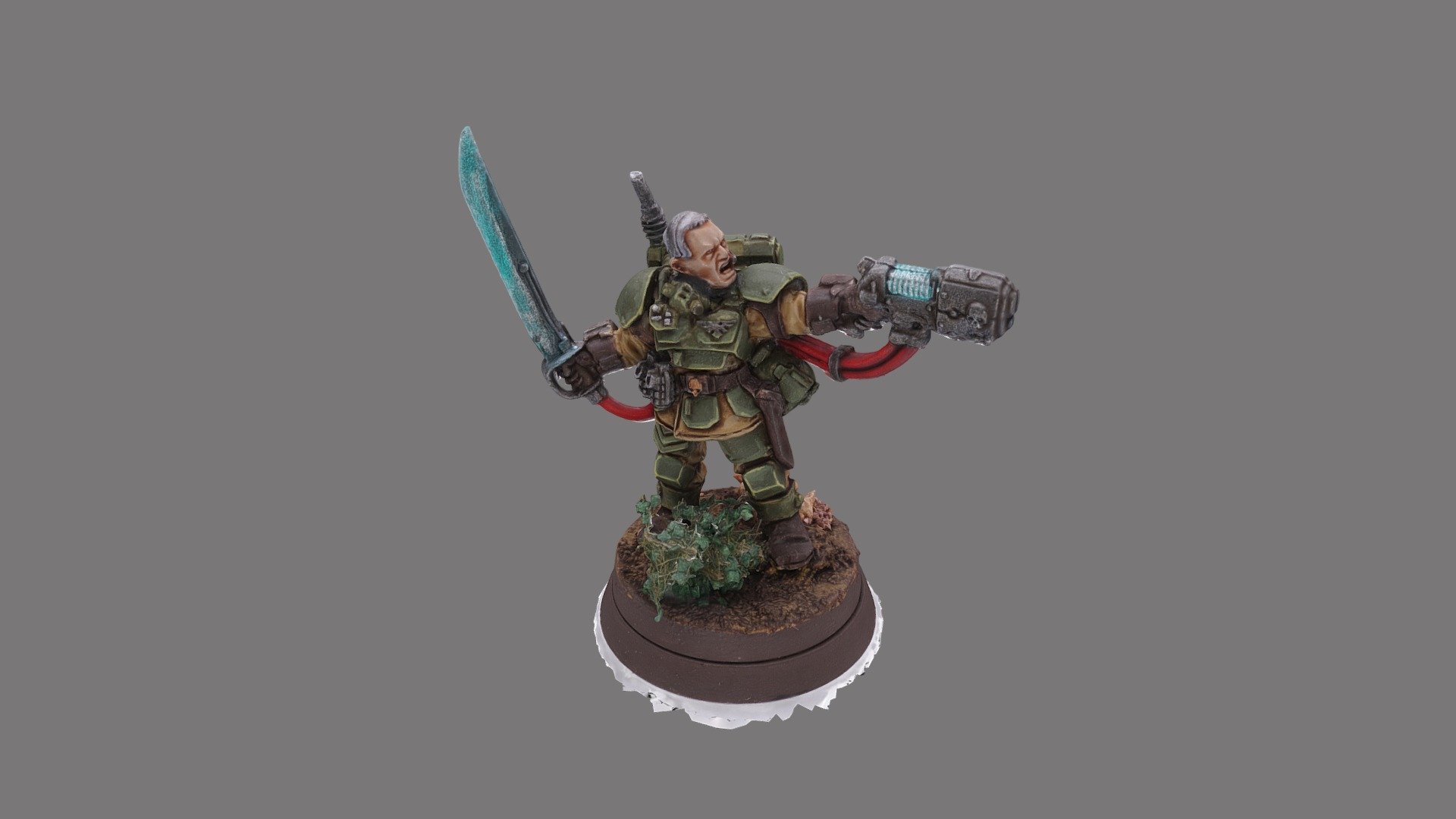 Metal Cadian Kasrkin Sergeant - 3D model by Ddarz [b78c30c] - Sketchfab