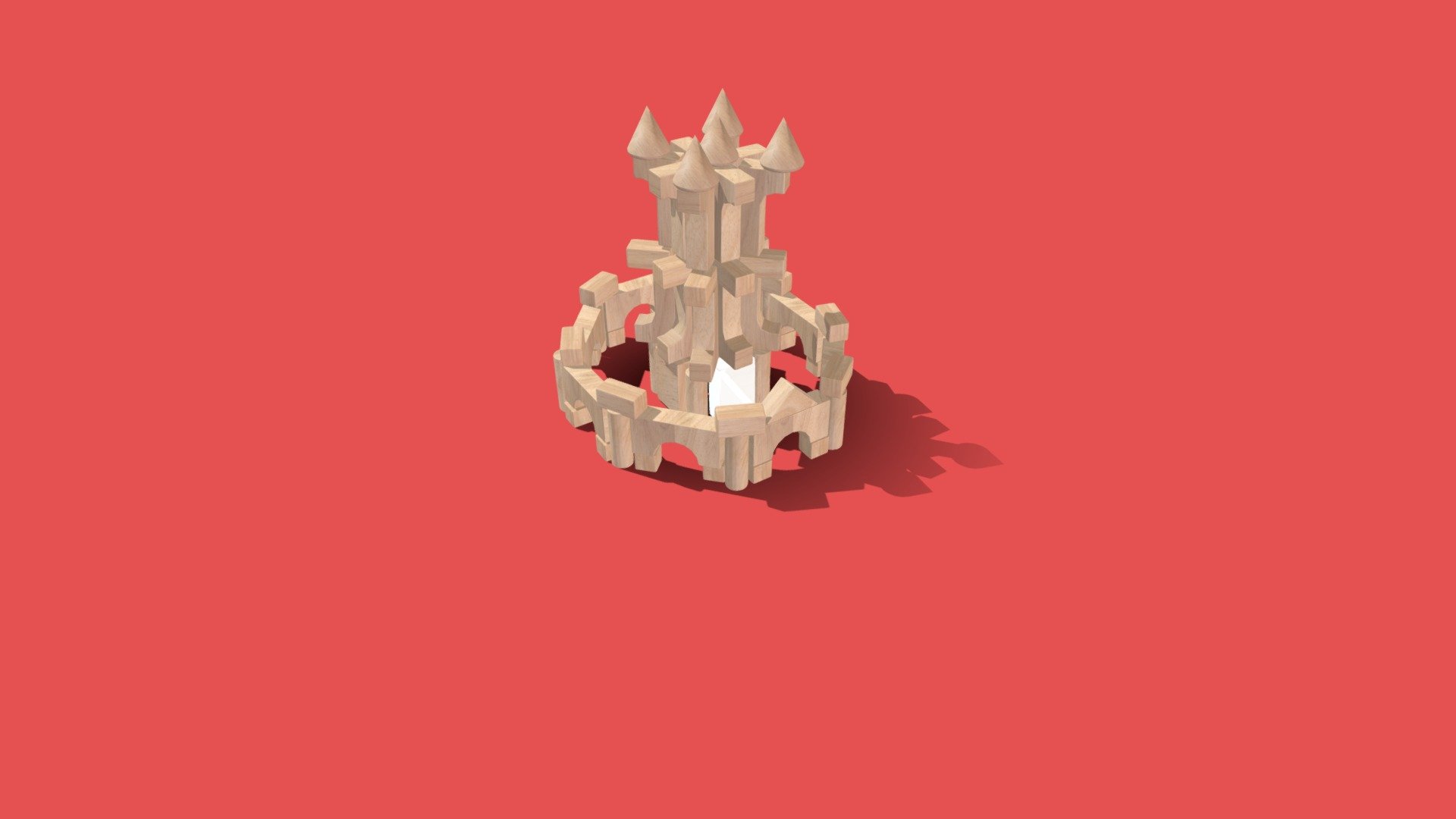 Castle_Block - Download Free 3D model by mpizzo [b78cd3e] - Sketchfab