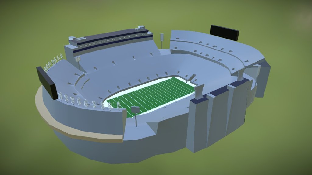 Beaver Stadium - 3D model by coolty17 [b78eefa] - Sketchfab