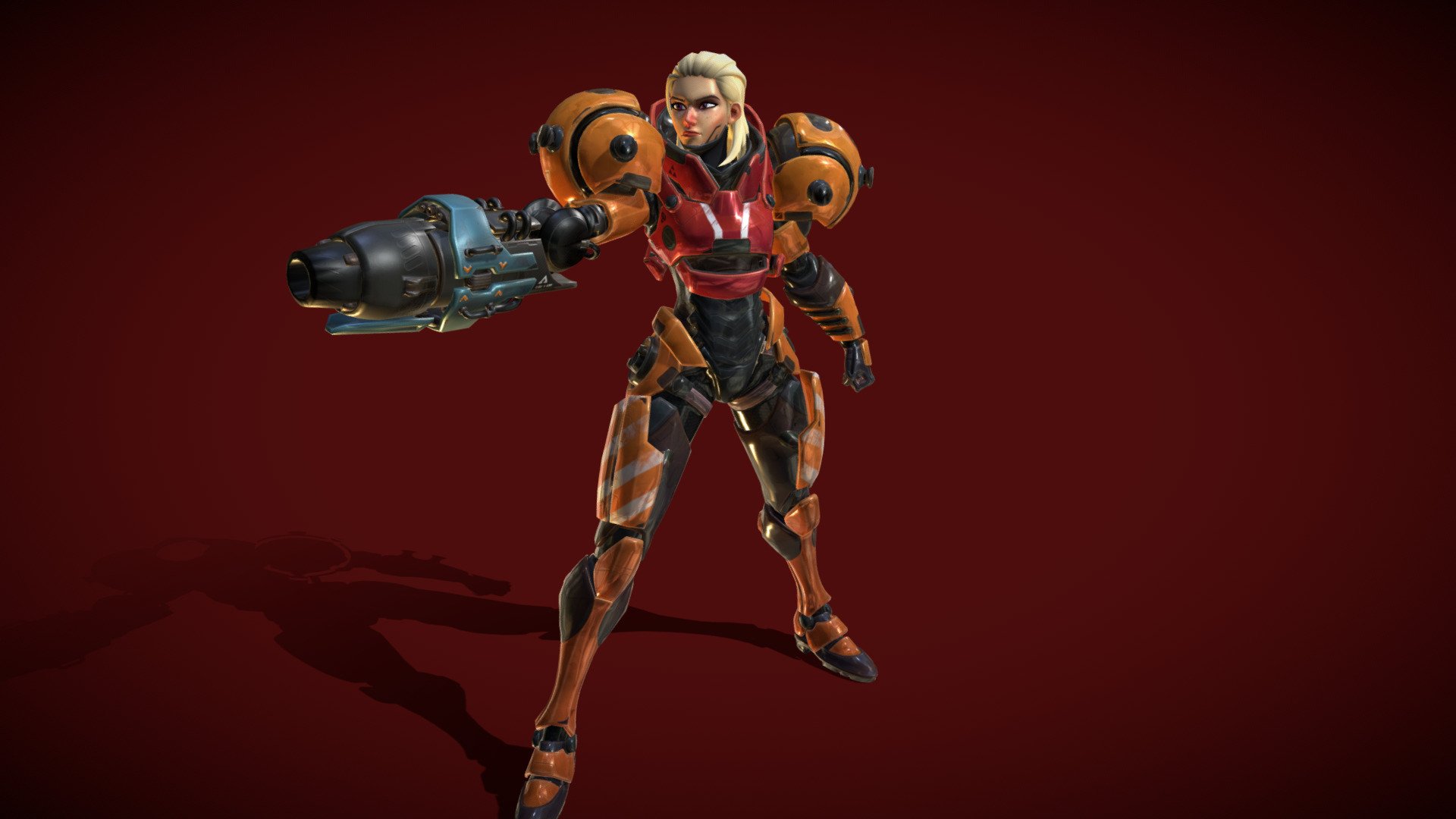 Metroid Samus Aran - Download Free 3D model by castte [b7902c3] - Sketchfab