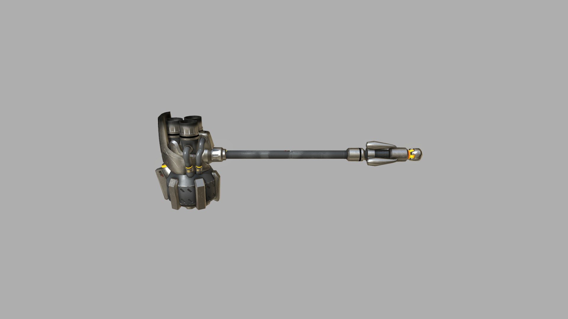 Reinhardt hammer - 3D model by JulienBachy [b7906e6] - Sketchfab