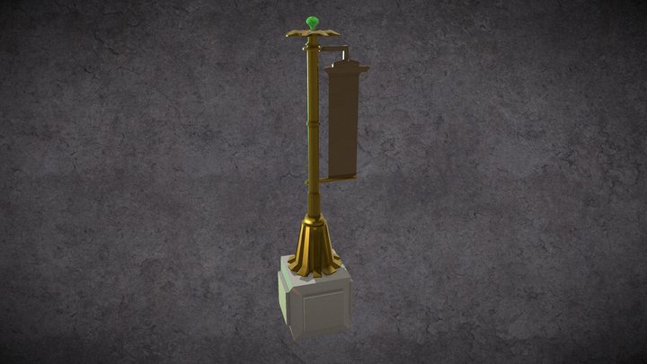 Flagpole 3D models - Sketchfab