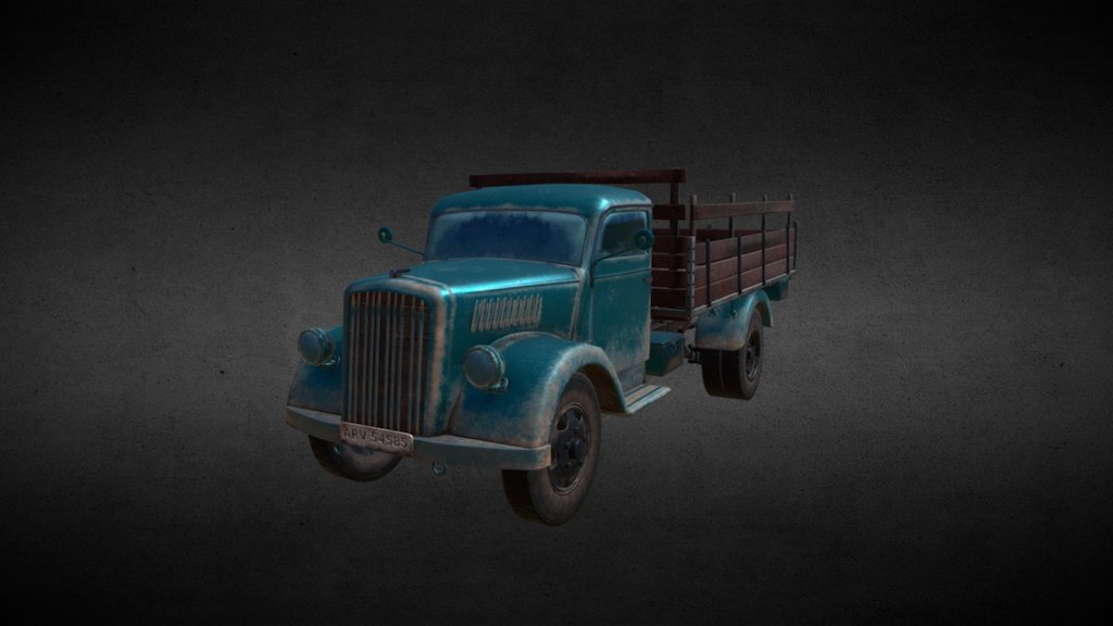 Opel Blitz - 3D model by zbyszko (@michal0smolka) [b791755] - Sketchfab