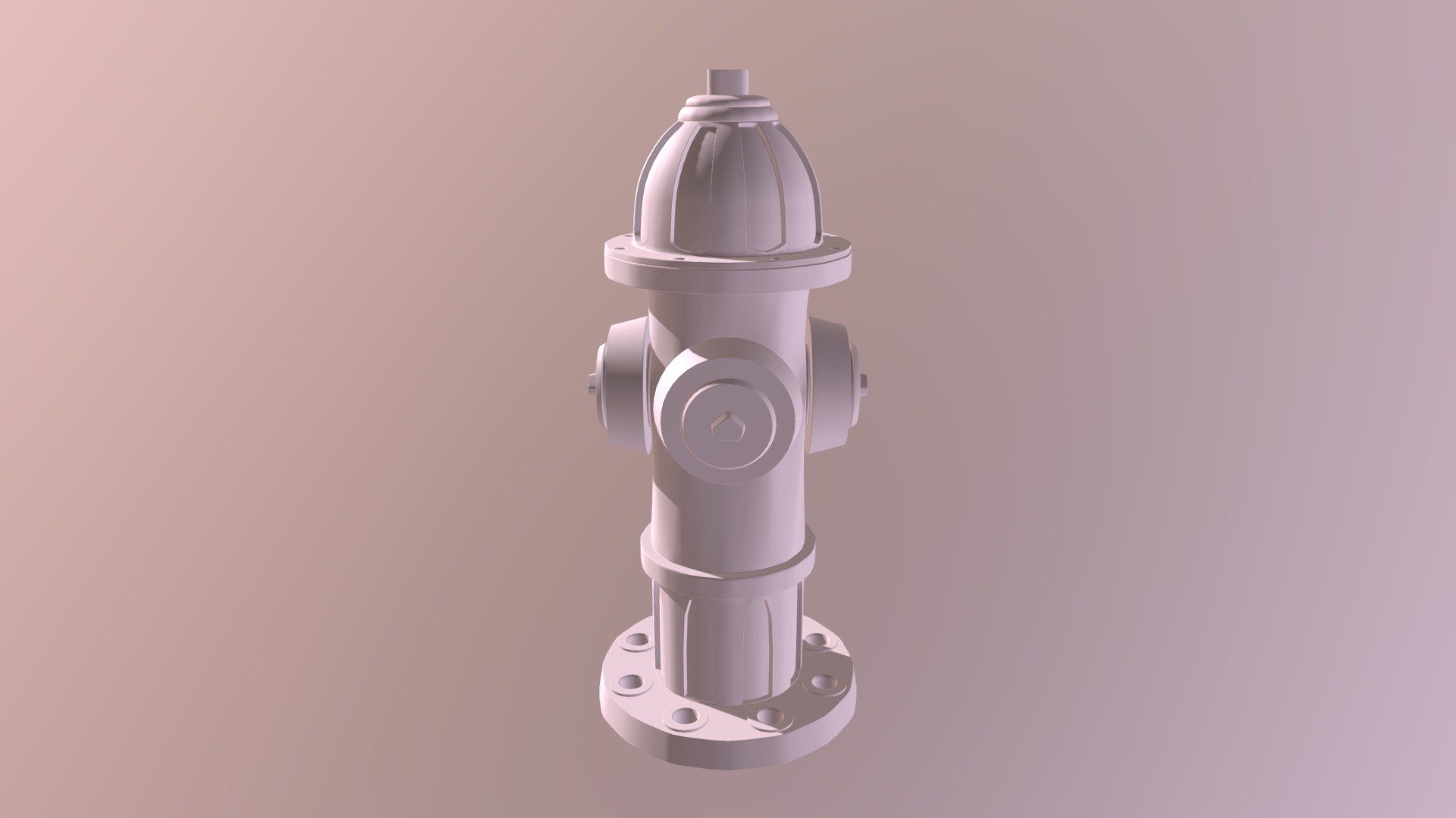 Fire Hydrant - 3D model by dylansparks [b791f78] - Sketchfab