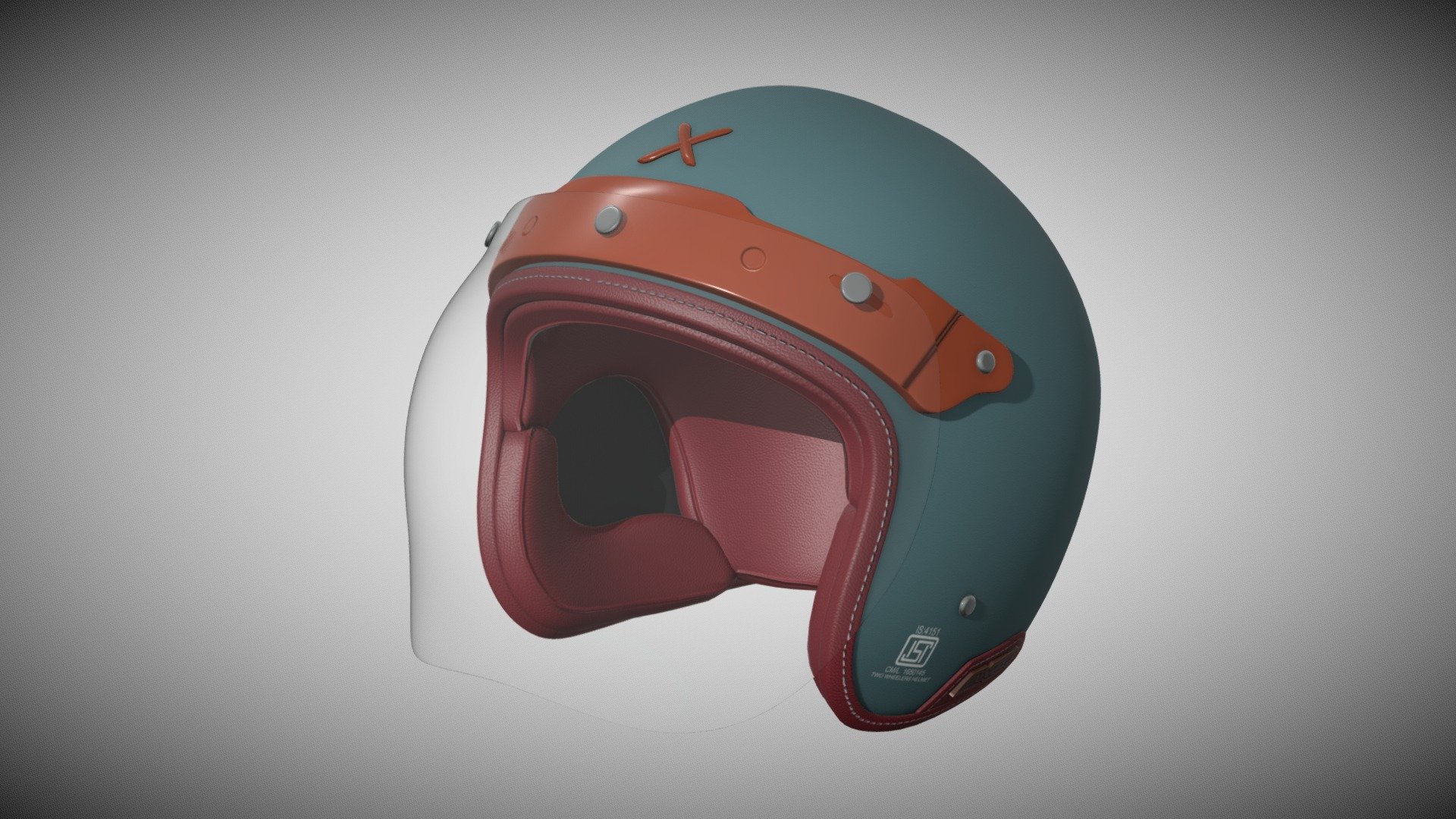Fiberglass Helmet - 3D model by Black Or Grey (@itsblackorgrey ...