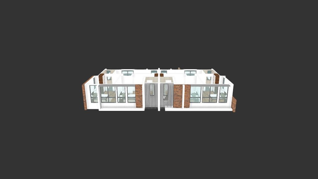 Semi D Dual Frontage - second floor 01 - 3D model by TwentyFive7 ...