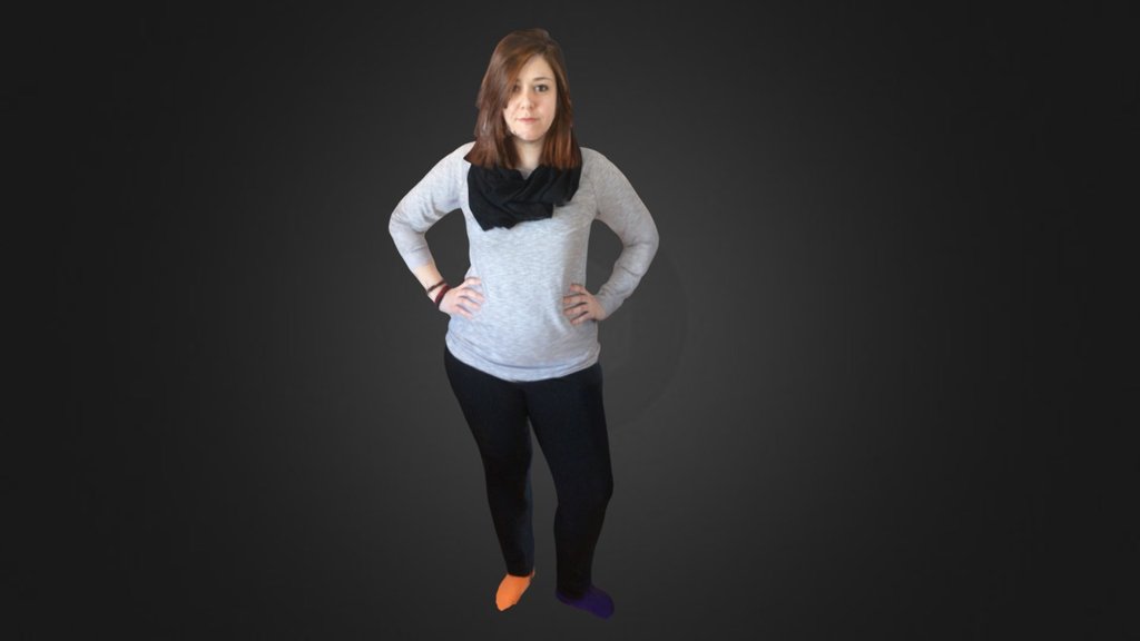 First full body scan - 3D model by Jamie Marwick (@J.Marwick) [b7944cf ...