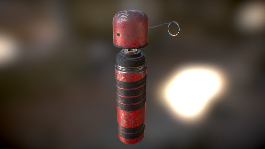 Thermos Can Grenade - 3D model by Rayco Haex (@rayco_haex) [b7947a6 ...