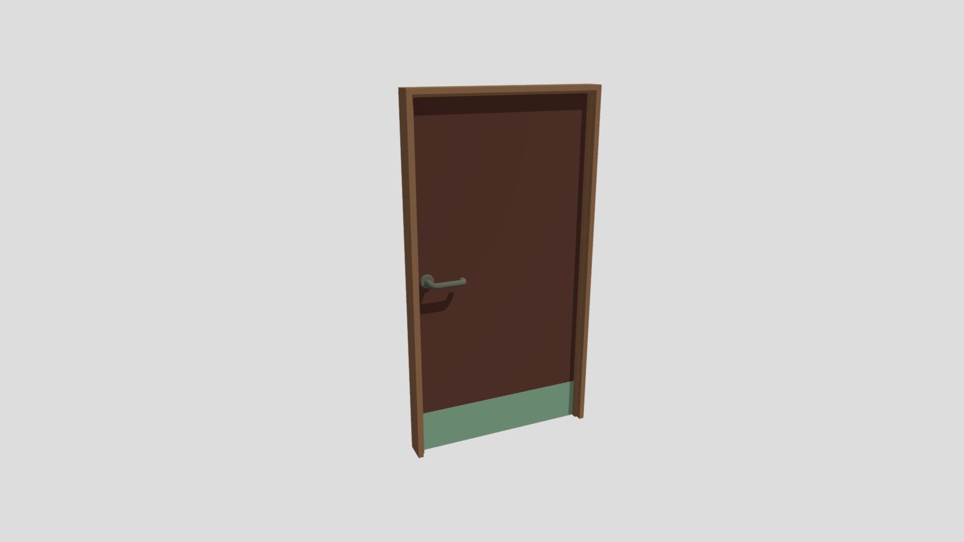 Door Single 3 - 3D model by moderncolin [b794b73] - Sketchfab