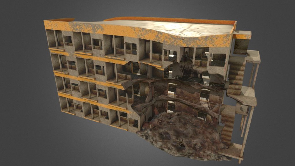 Ruins Asthetic Test - 3D model by bgivenb [b7950ac] - Sketchfab