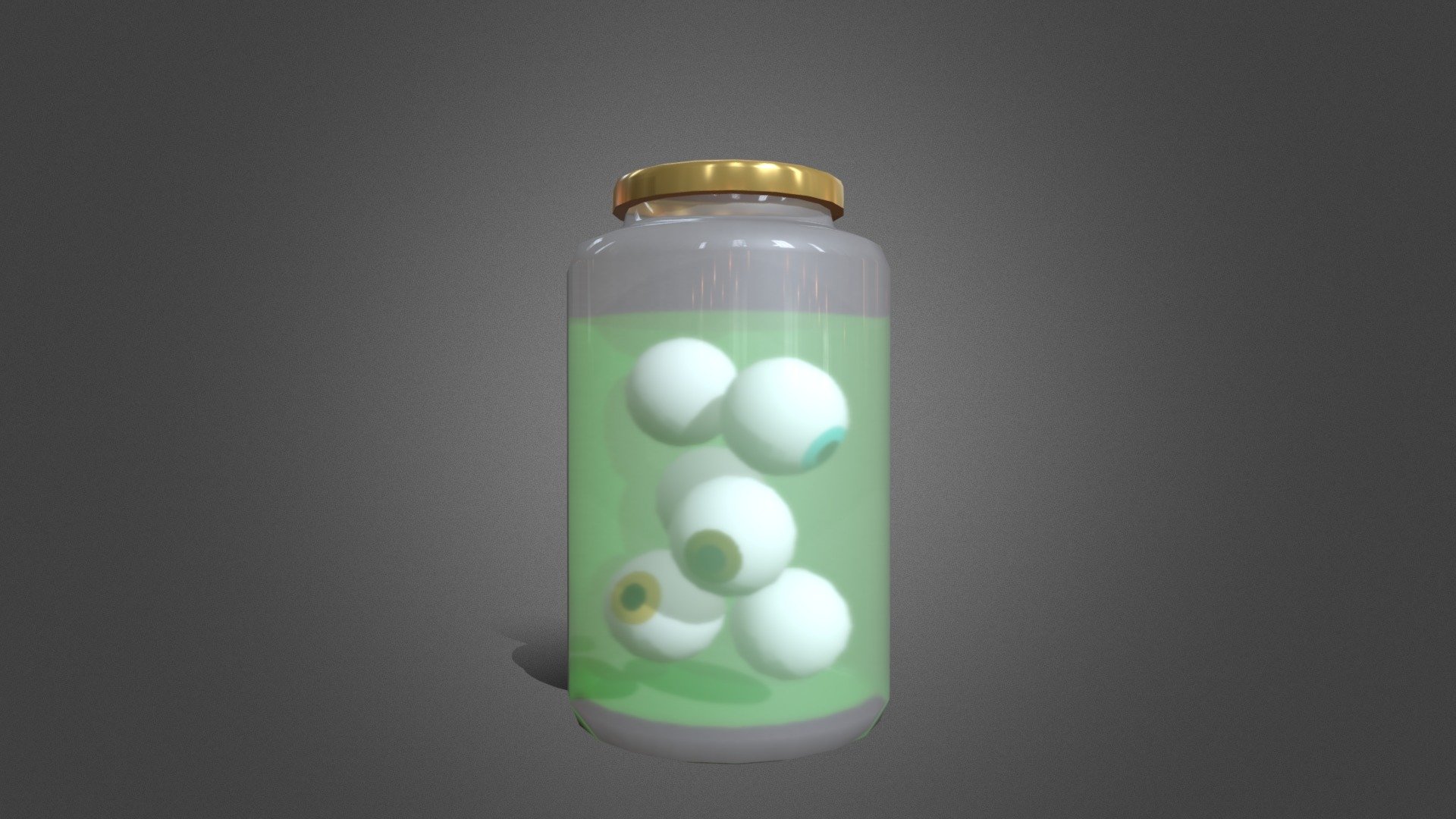 Jar of Eyes - Download Free 3D model by Tomas Rubianes (@rasamot ...