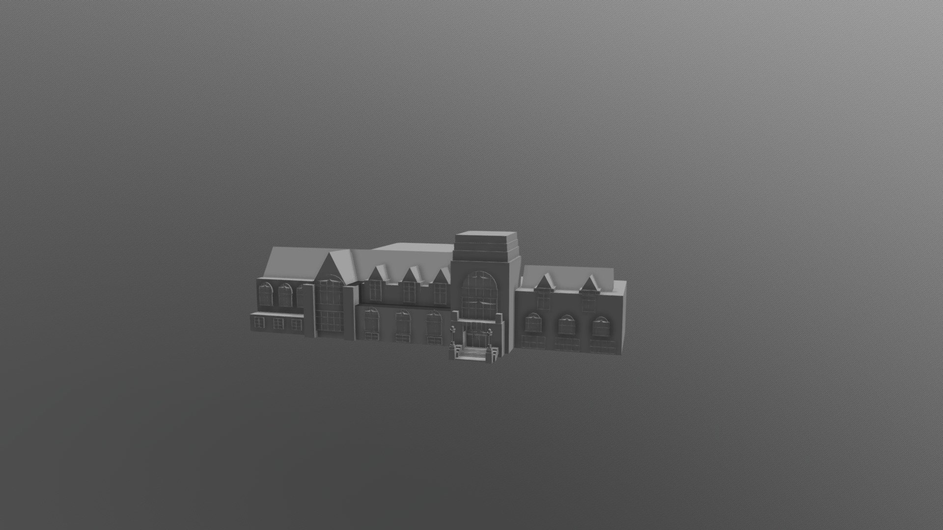 Purdue Memorial Union - 3D model by aknepp [b796911] - Sketchfab