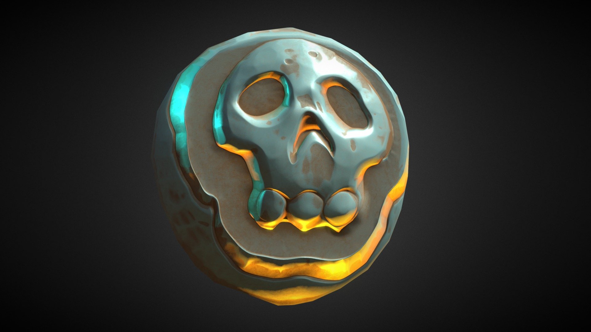 Stylized Skull - 3D model by Roberto Moreno (@latinmessiah) [b796b5e ...