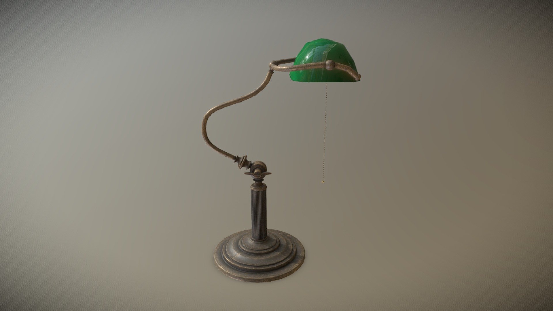 Low Poly PBR Vintage Lamp - 3D model by CrepeOBeurre [b797d3b] - Sketchfab