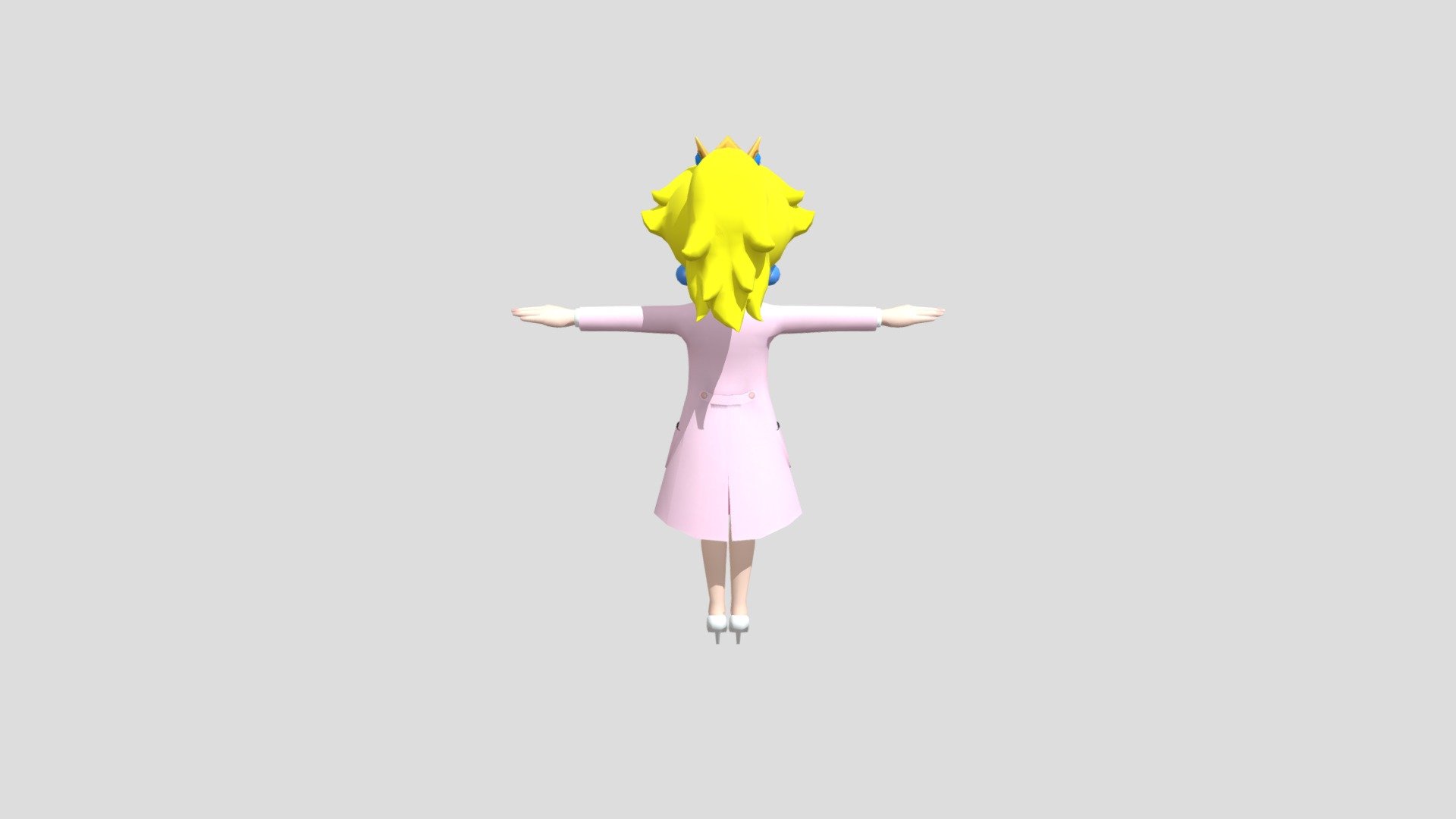 Mobile - Dr Mario World - Dr Peach - 3D model by leterrance [b797dd3 ...