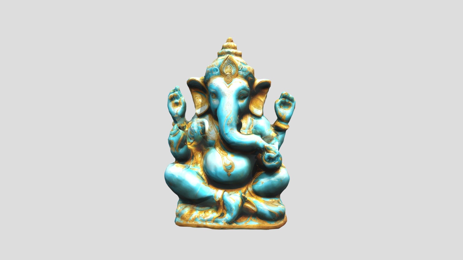 Ganesh_statue 3d model for 1$_fbx - 3D model by kaleshreyash940 ...