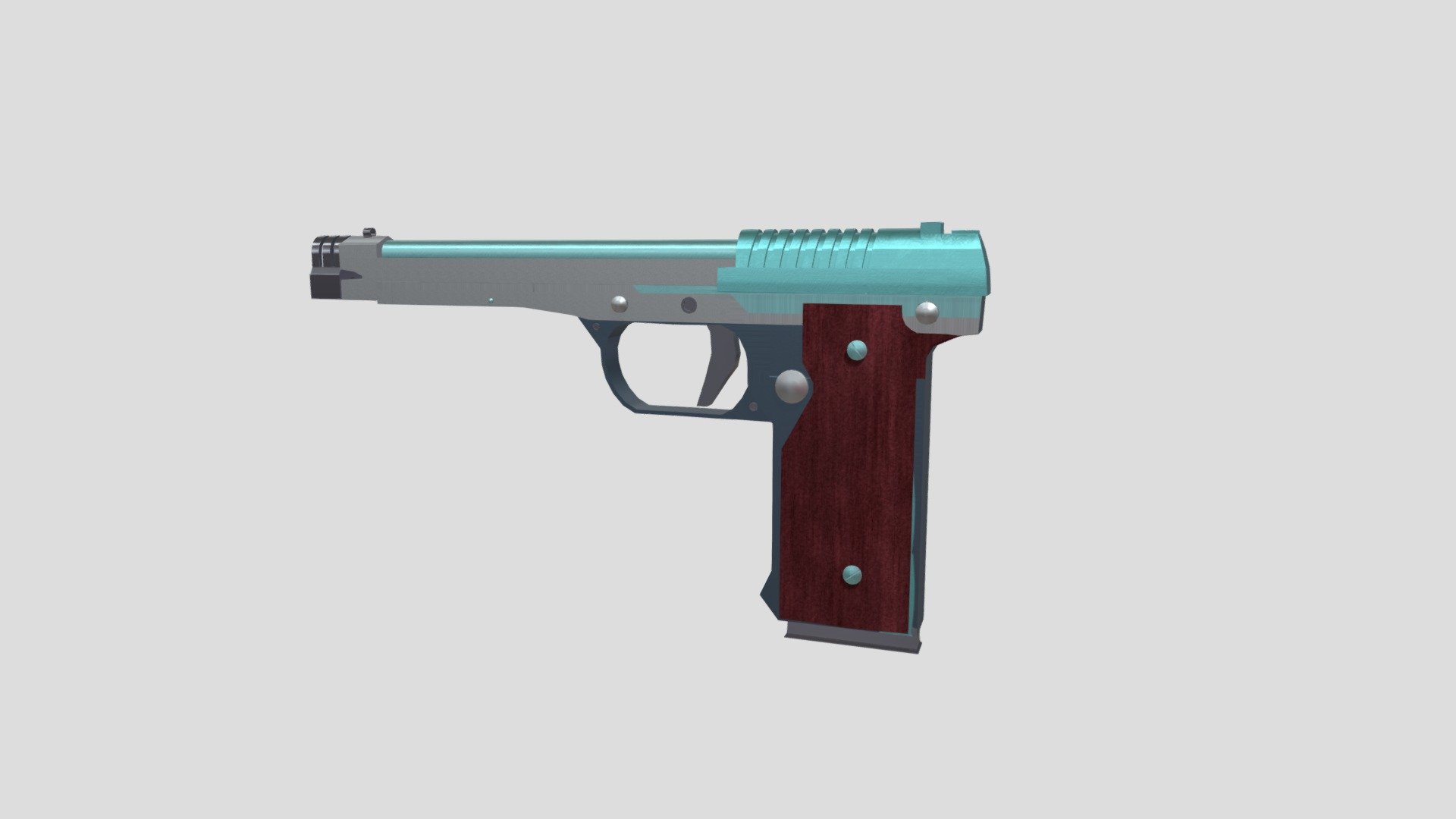 3D Pistol Model - 3D model by Jun800 (@anhtuanlieu800) [b79c0eb ...