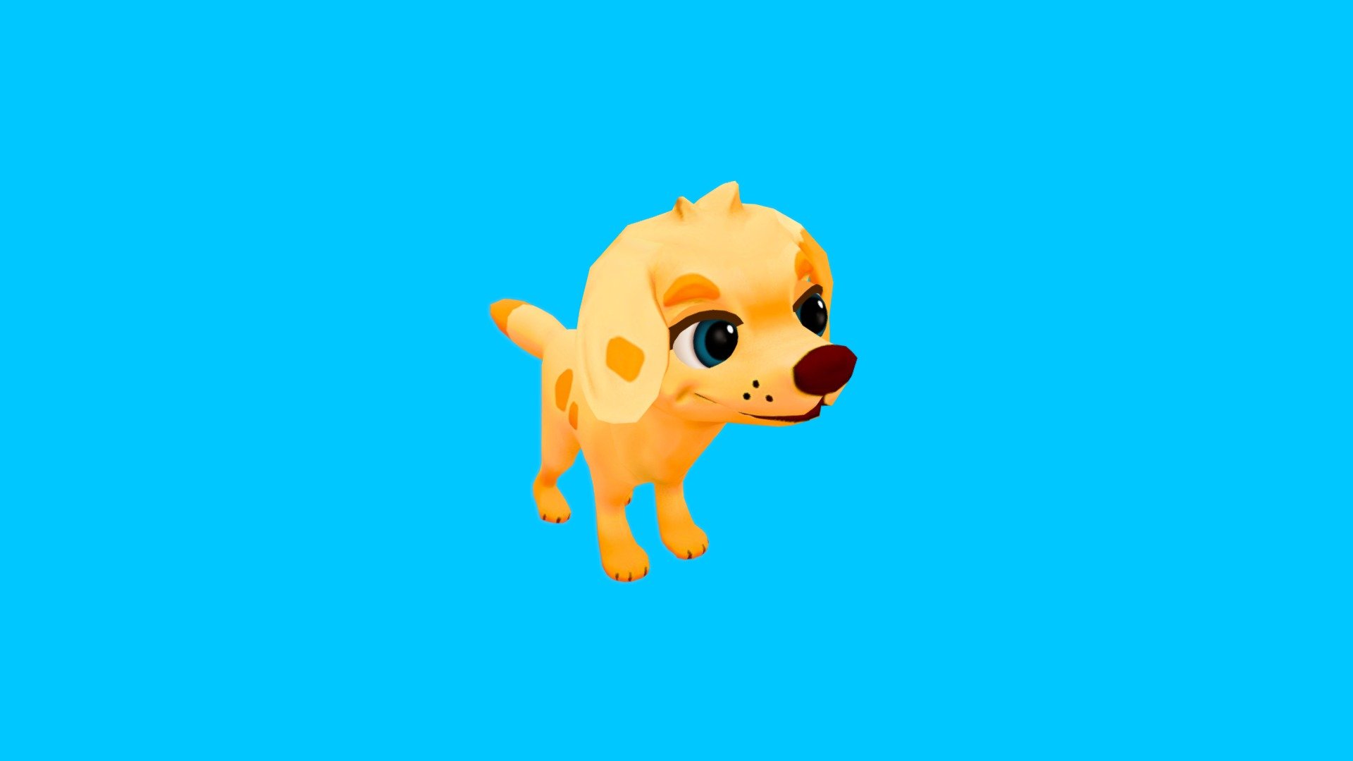Stylized Dog - 3D model by Arthur.CZ.Digitel [b79d9a6] - Sketchfab
