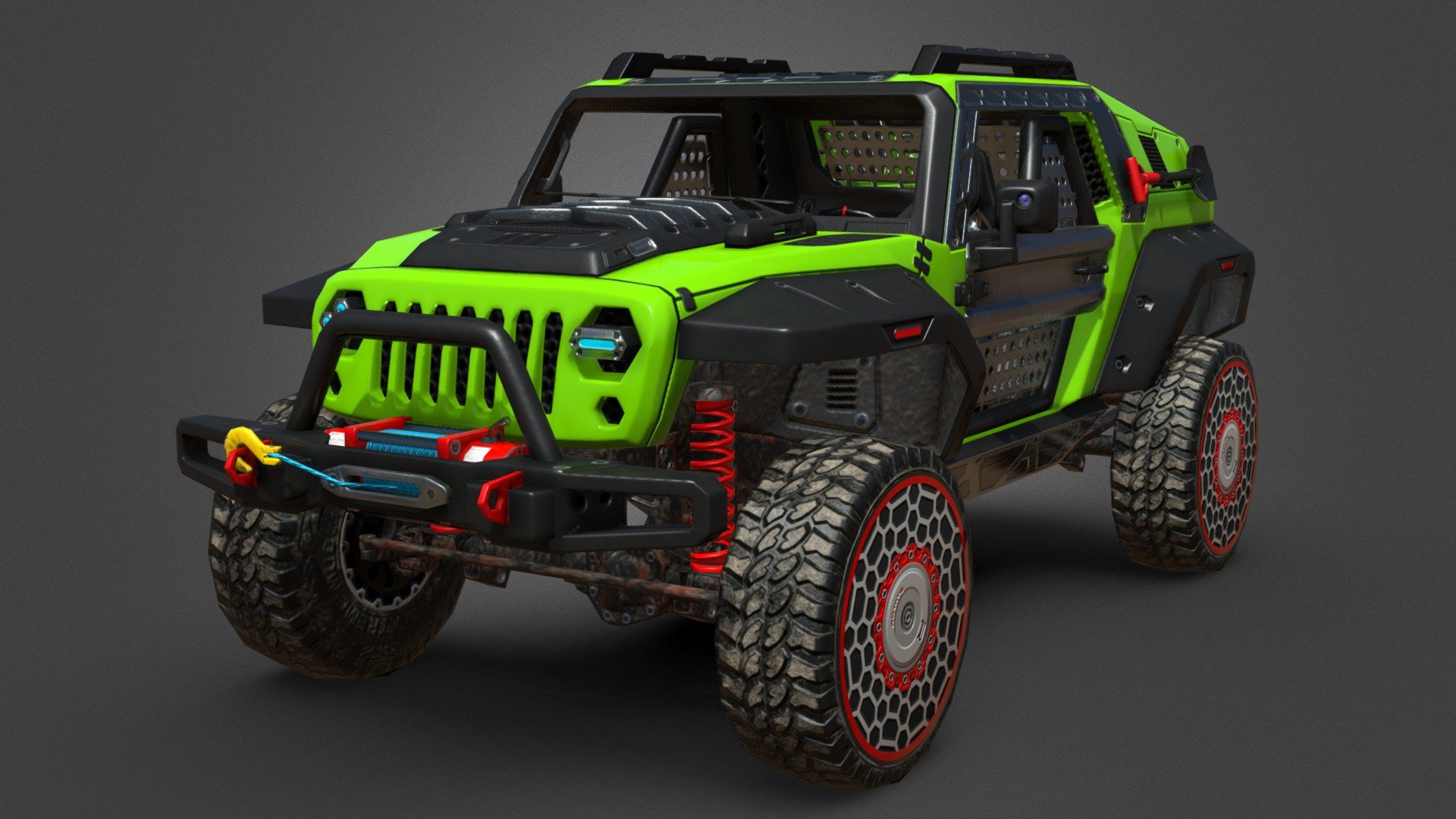 JEEP - 3D model by dimal965 [b79e680] - Sketchfab