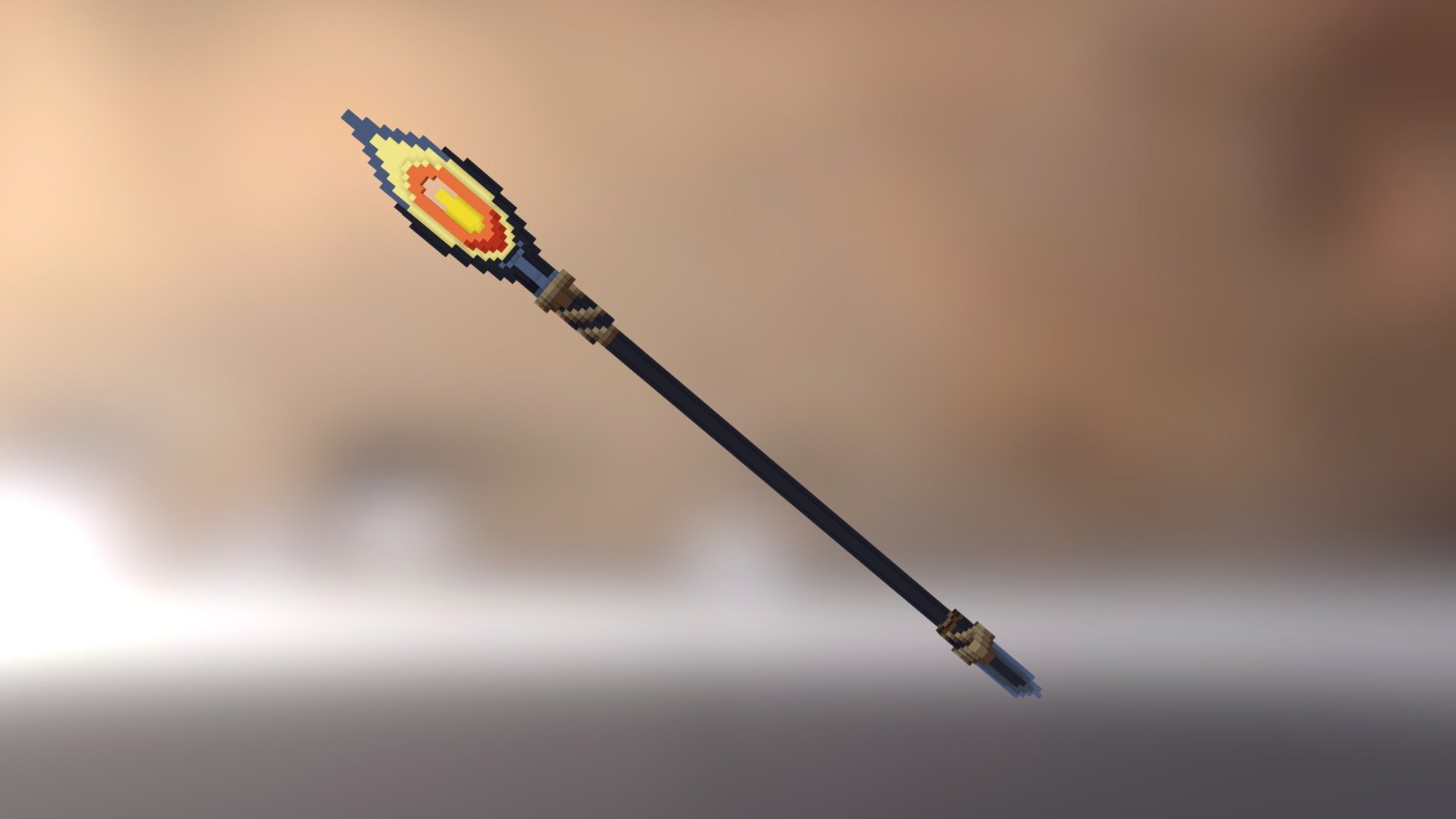 Spear of Fire - 3D model by Robert B (@robert.burik) [b79ec1e] - Sketchfab