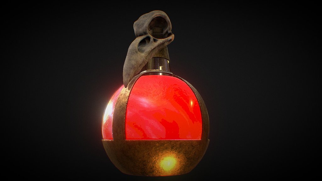 Medium Health Potion - 3D model by soulmarine [b79f4c9] - Sketchfab