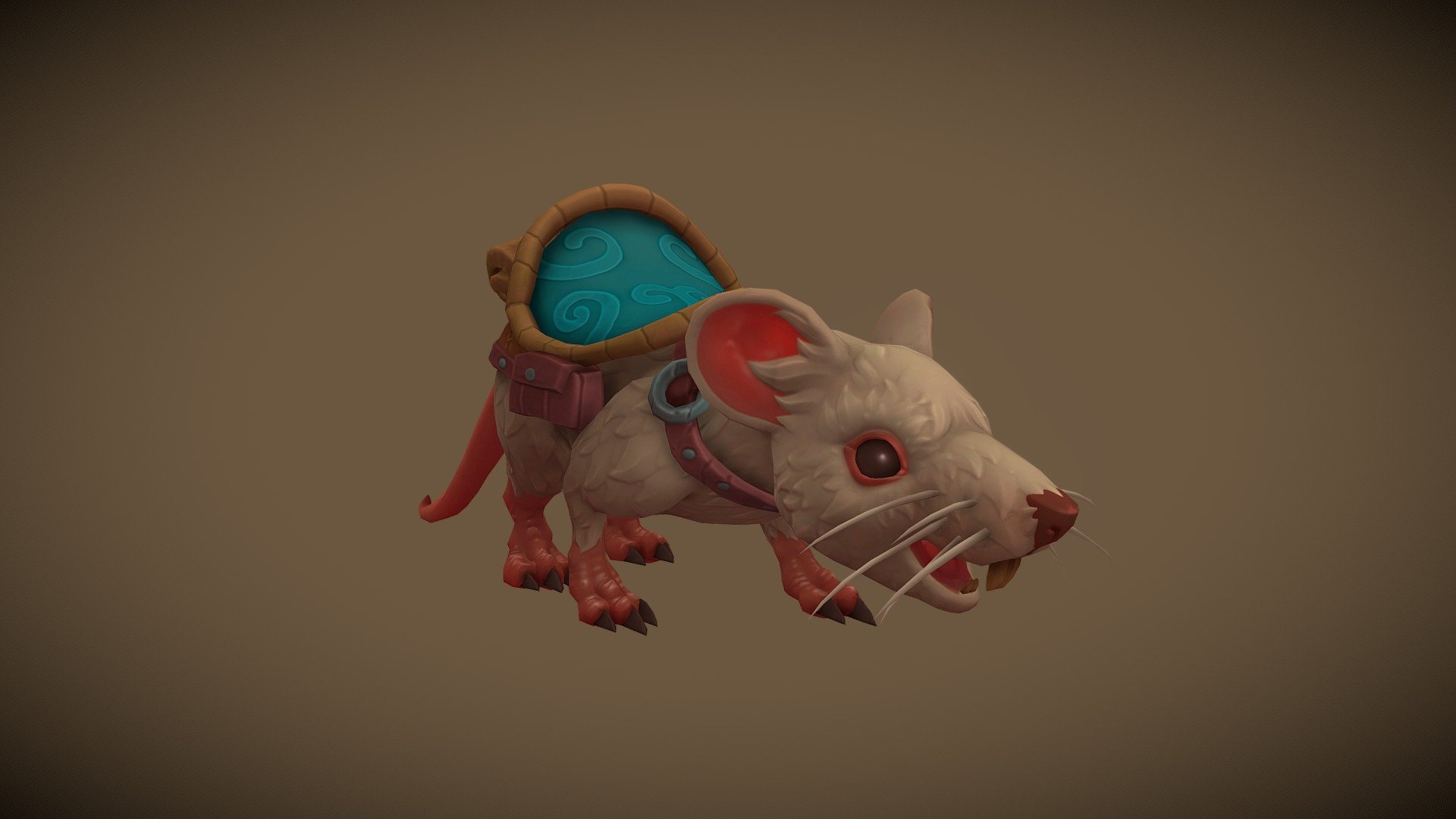 Stylized Fantasy Rat Mount - 3D model by N-hance Studio (@Malice6731 ...