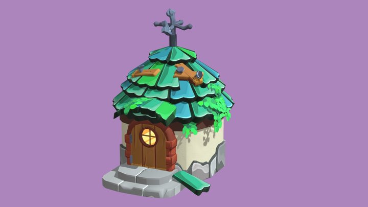 Stylized-house 3D models - Sketchfab