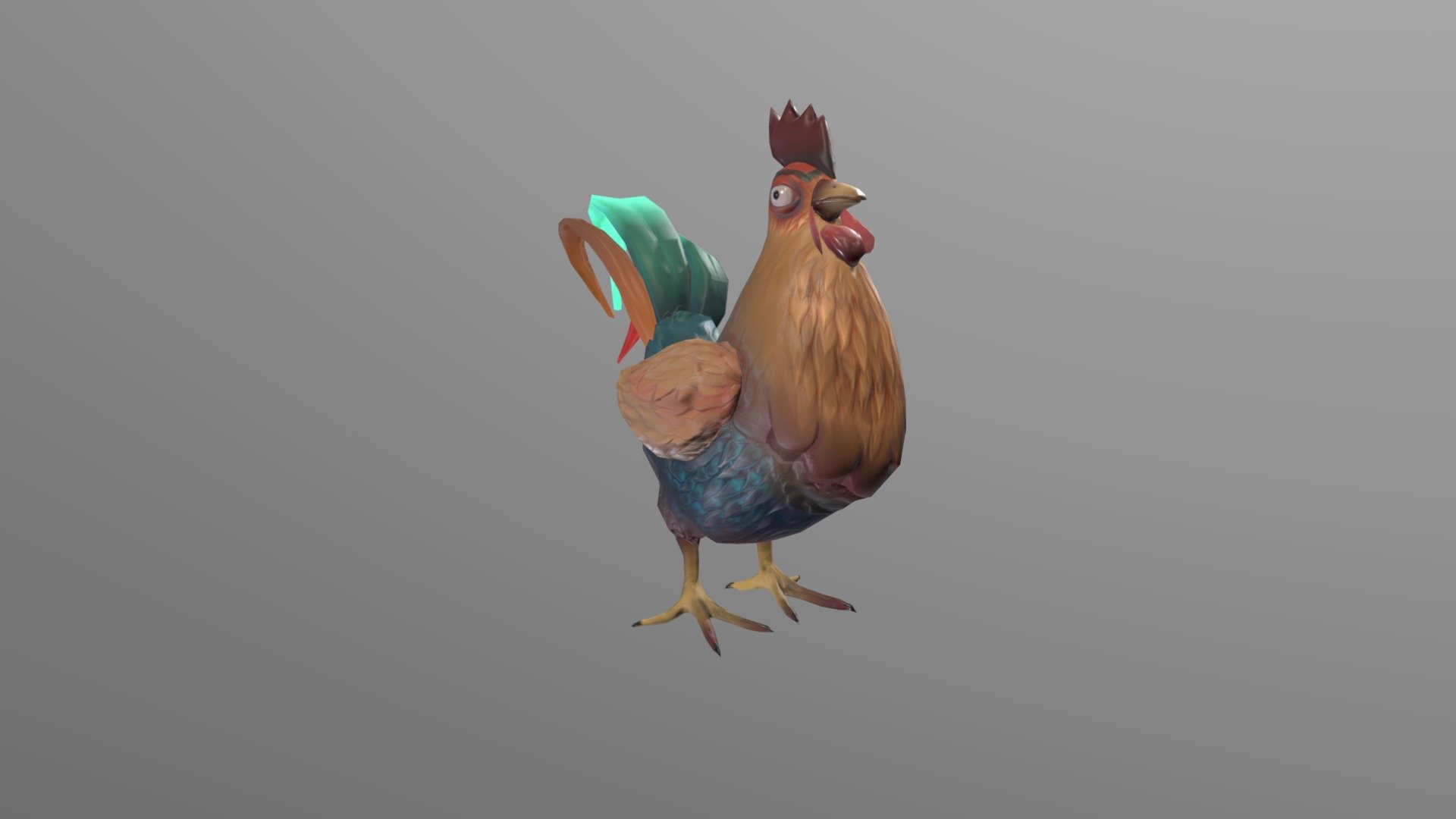 chicken - 3D model by June Iec (@jummiess) [b7a0758] - Sketchfab