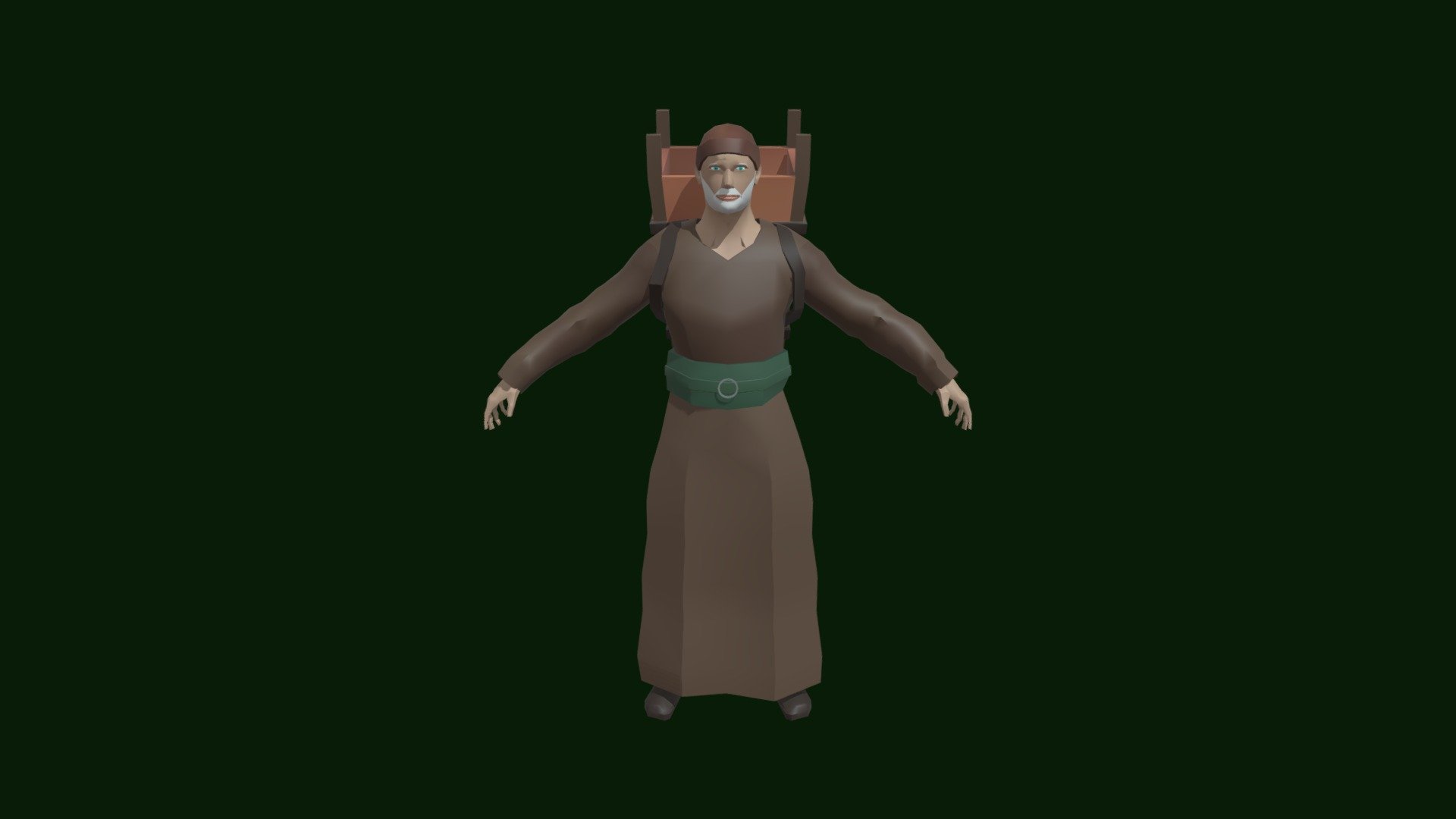 Low_Poly_Merchant - 3D model by shawjessica90 [b7a1c01] - Sketchfab