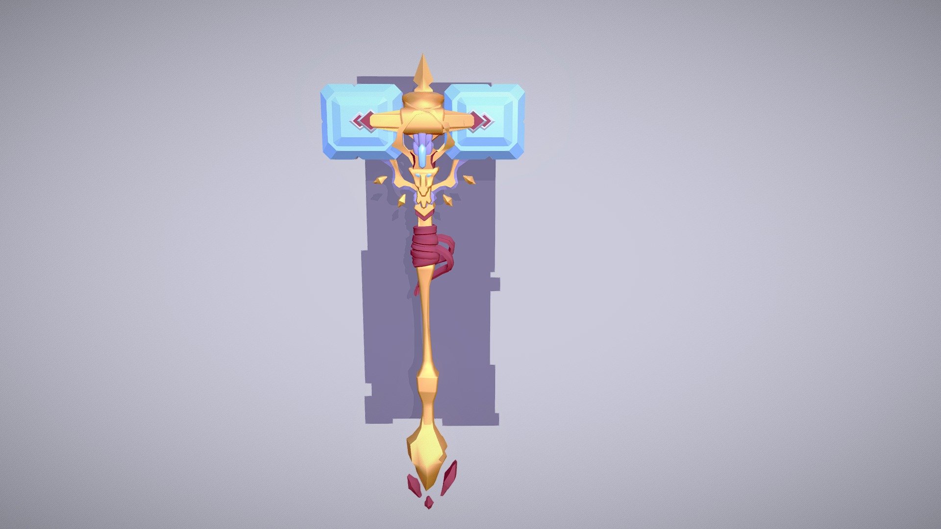 Magic Hammer Draft - Download Free 3D model by Rixael [b7a23d0] - Sketchfab