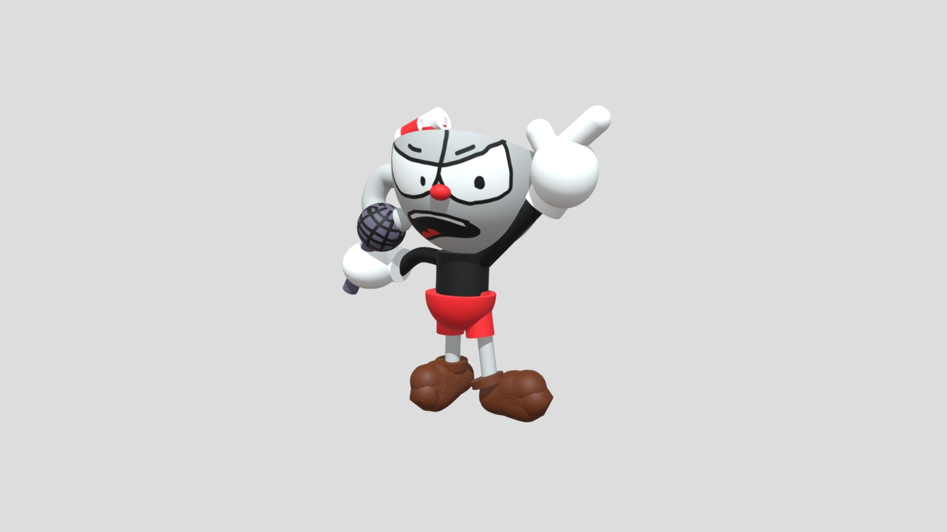 Cuphead (Knockout Version) - Download Free 3D model by Jose (@jm9356021 ...