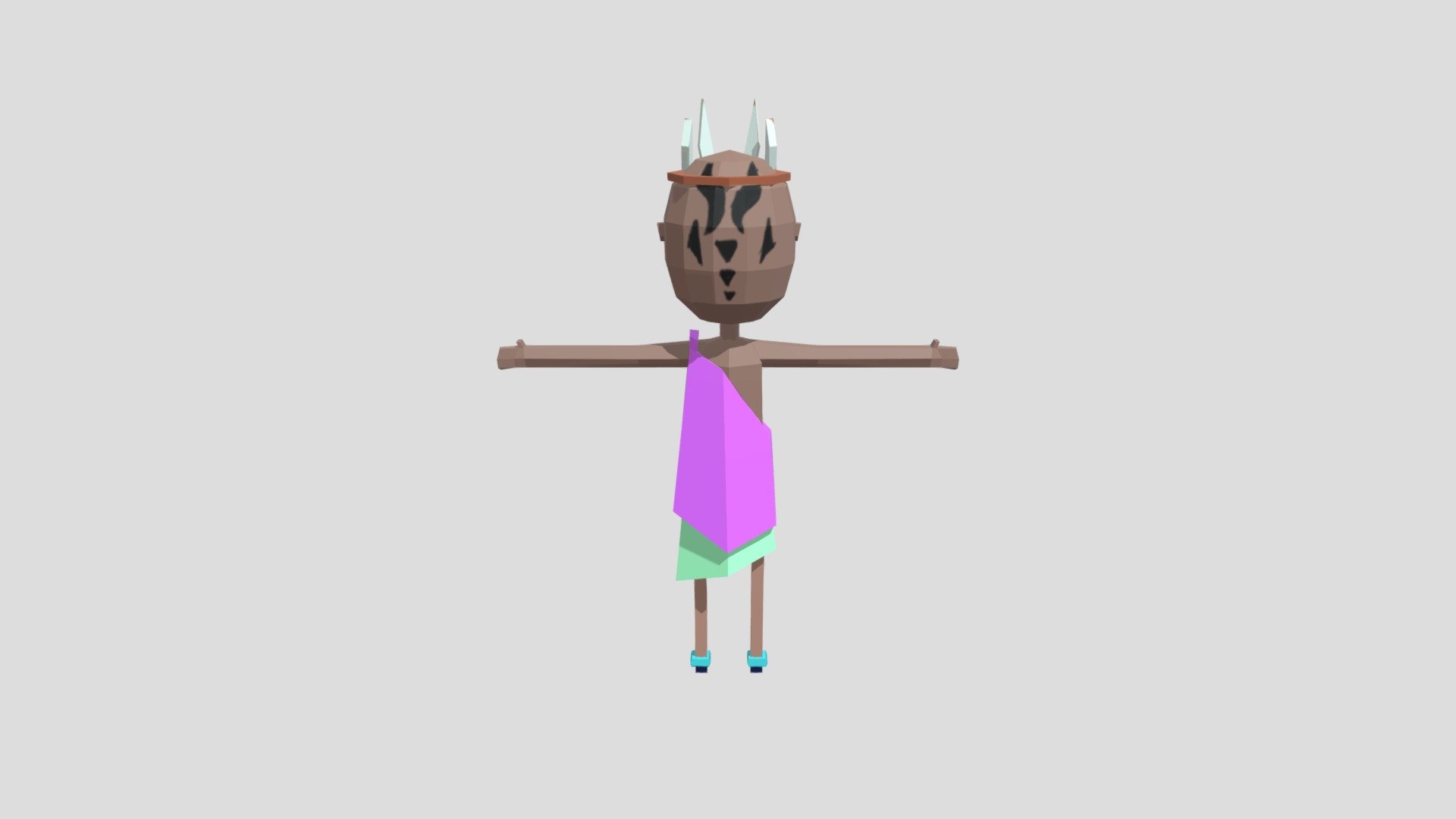 Blackman - 3D model by ym29901723 [b7a415d] - Sketchfab